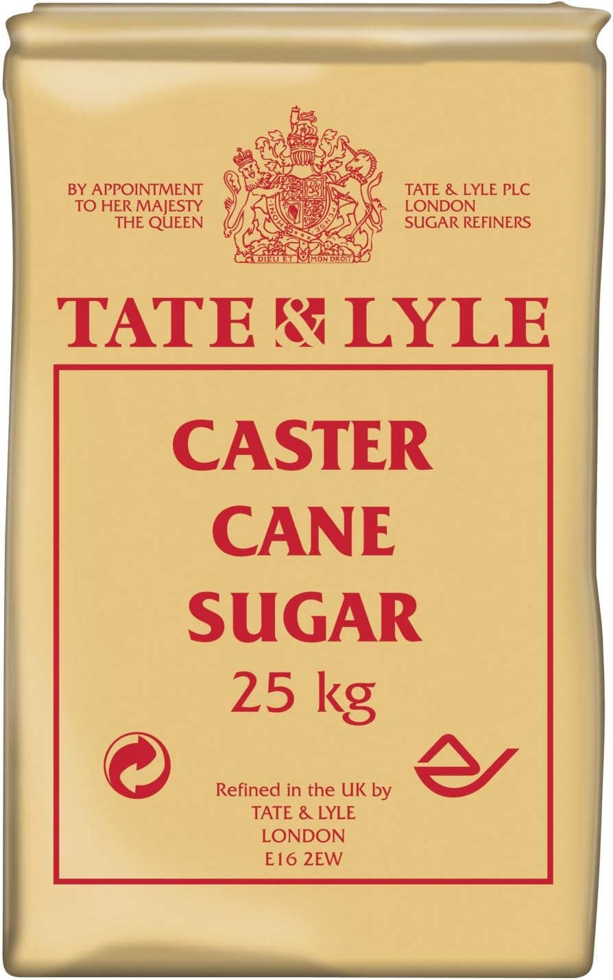 Tate and Lyle Caster Sugar 25 kg : Amazon.co.uk: Grocery