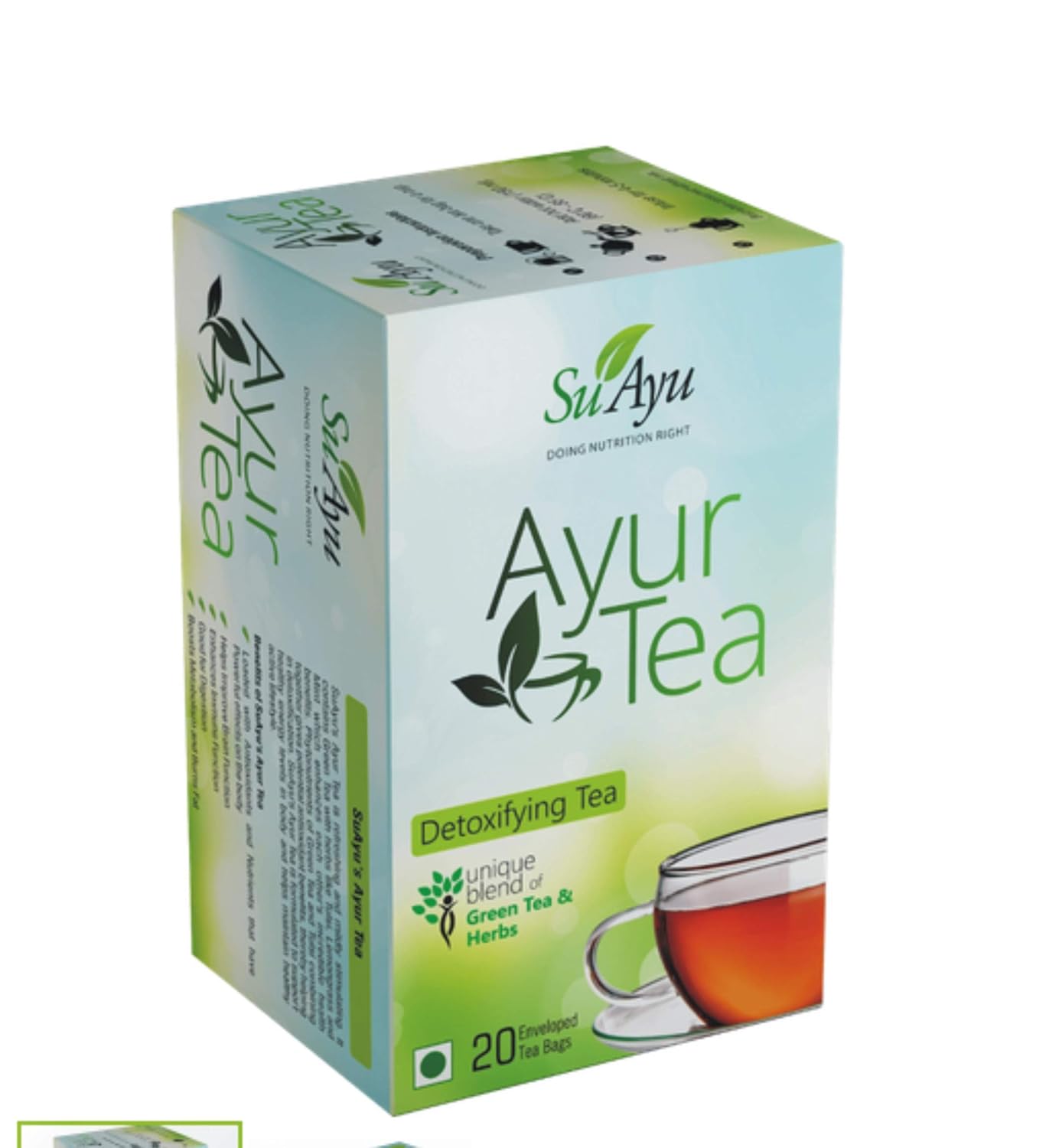SuAyu - AyurTea – A Better Tasting 100% Natural Green Tea That is ...