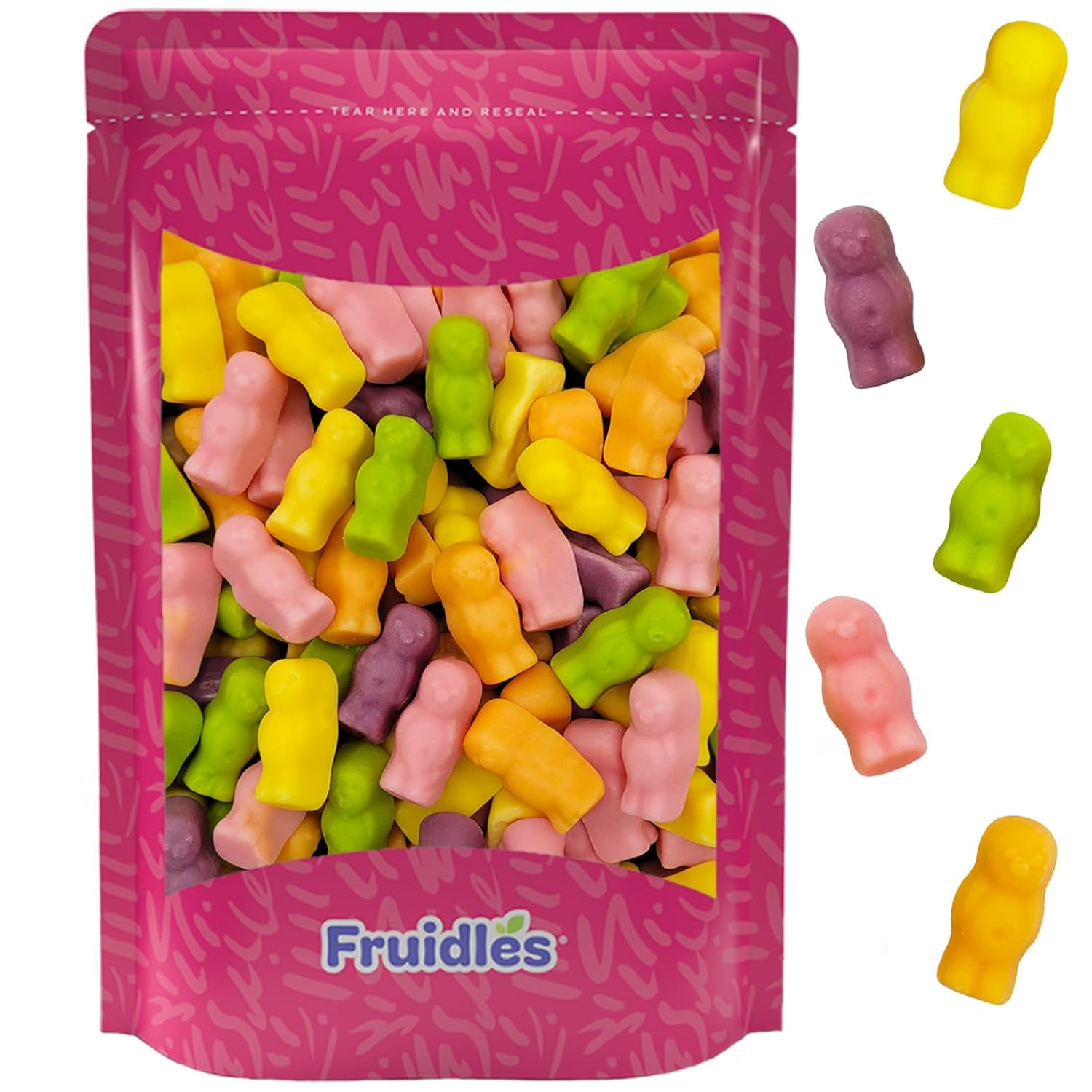 Amazon.com : Jelly Babies, English Style Chewy Gummy Candy, Non-GMO ...