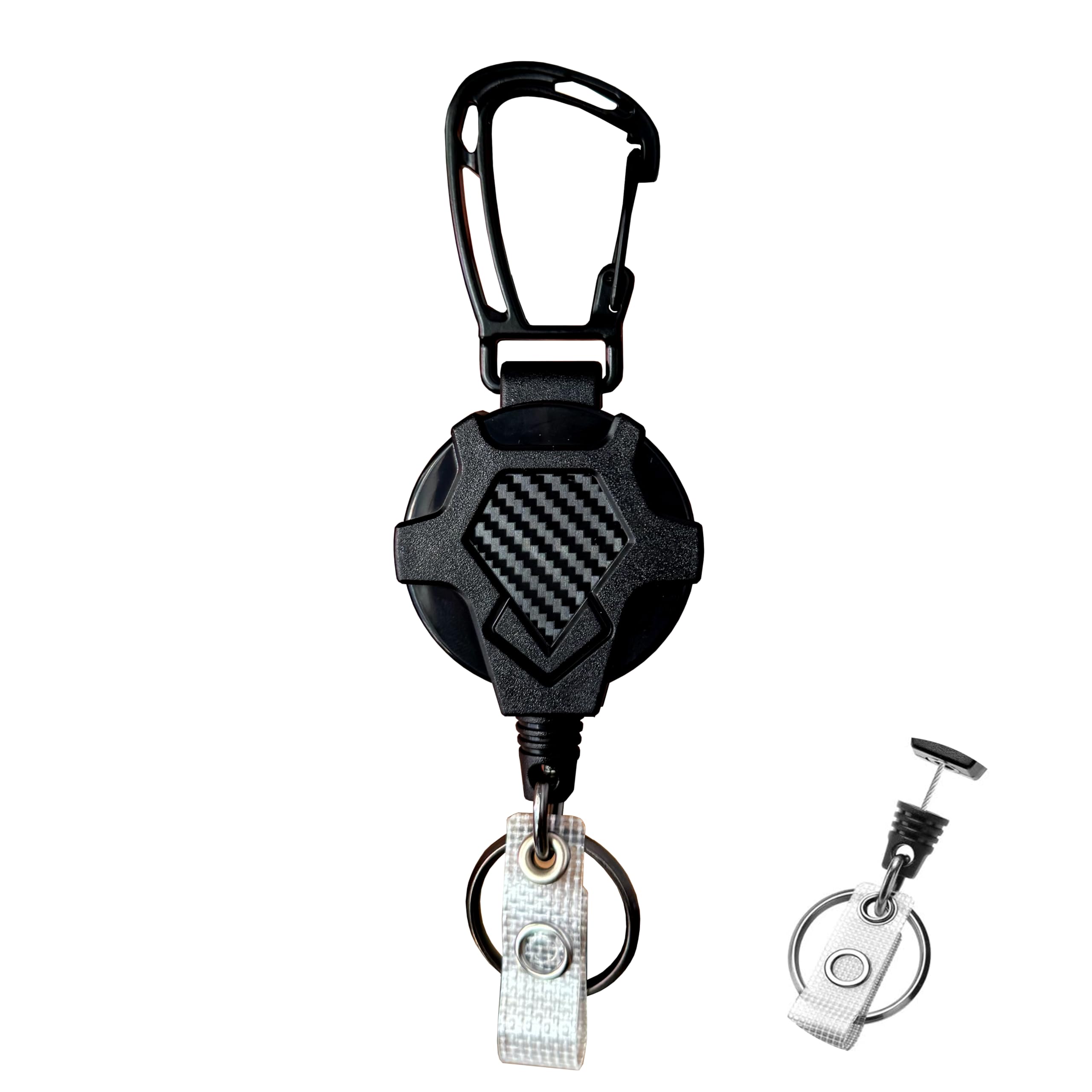 Amazon.com : Durable Pull Retractable Keychain Lanyard,Heavy Duty ...