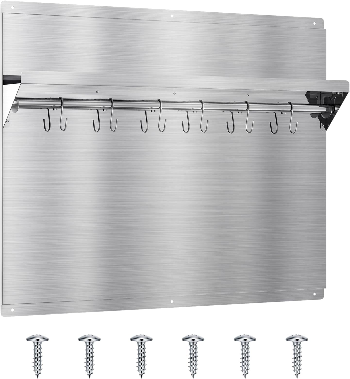 Amazon.com: 24" By 30" Stainless Steel Stove Backsplash Splatter Guard ...