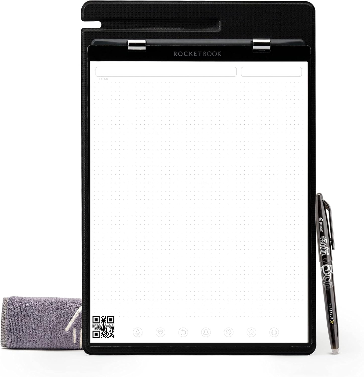 Amazon.com : Rocketbook Orbit Legal Pad Letter - Smart Reusable - Black ...