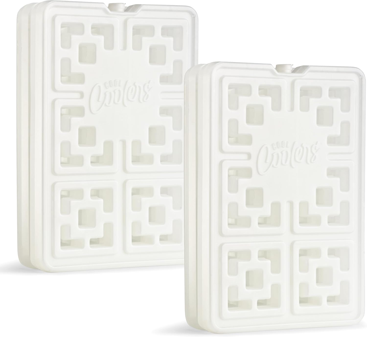 Amazon.com: Cool Coolers Fashion Ice by Fit & Fresh, 4 Pack XL Slim Ice ...