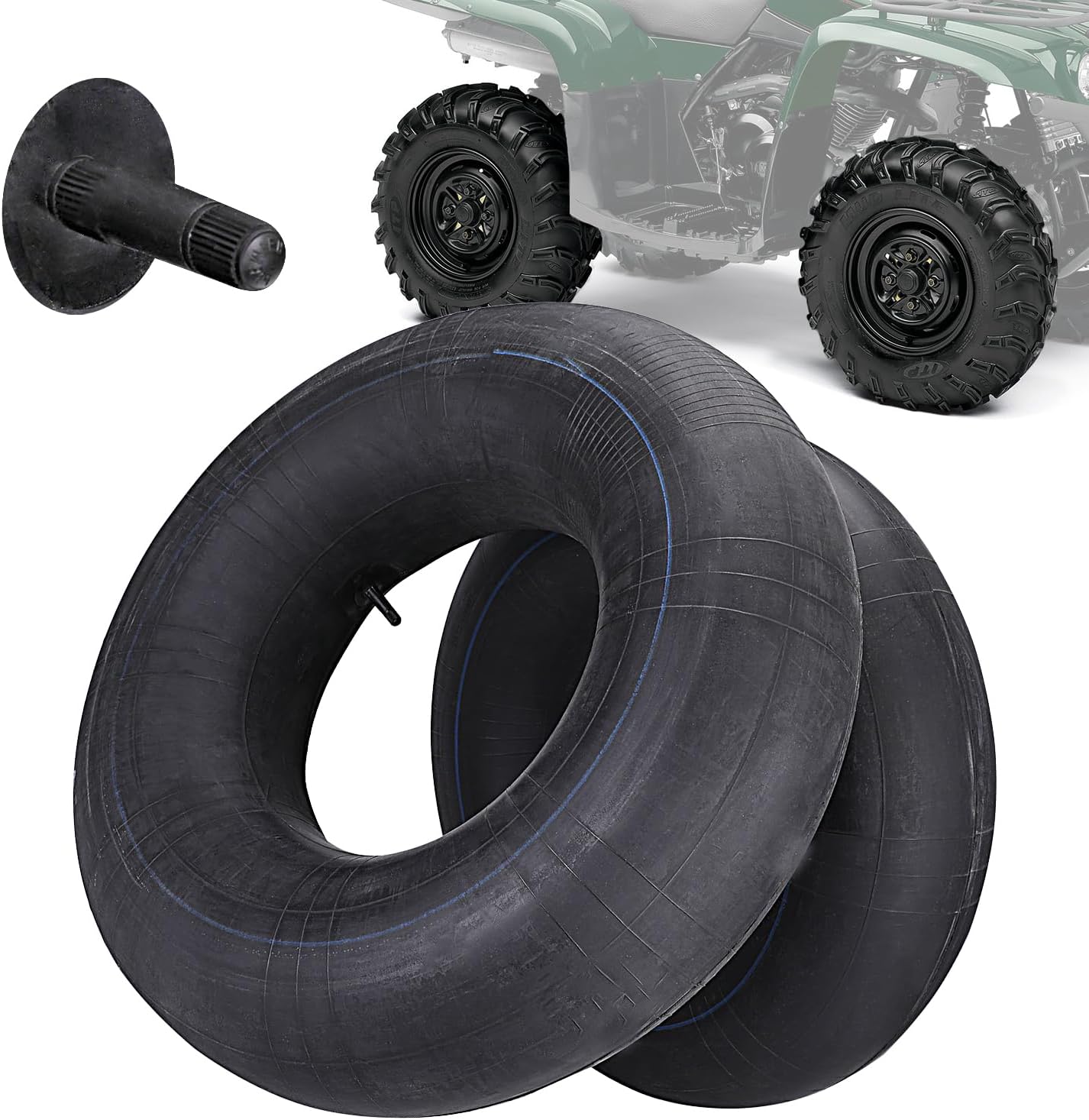 Amazon.com: Wacece ATV Tire Tube, 25x8-12 25x9-12 25x10-12 Inner Tube ...