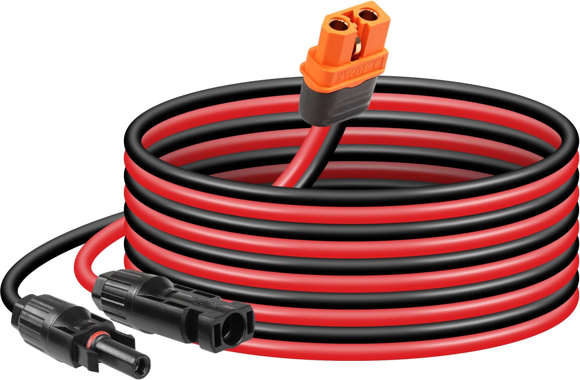 CERRXIAN 9.8FT/3M 12AWG Solar Panel Connector to XT60i Female Cable for ...
