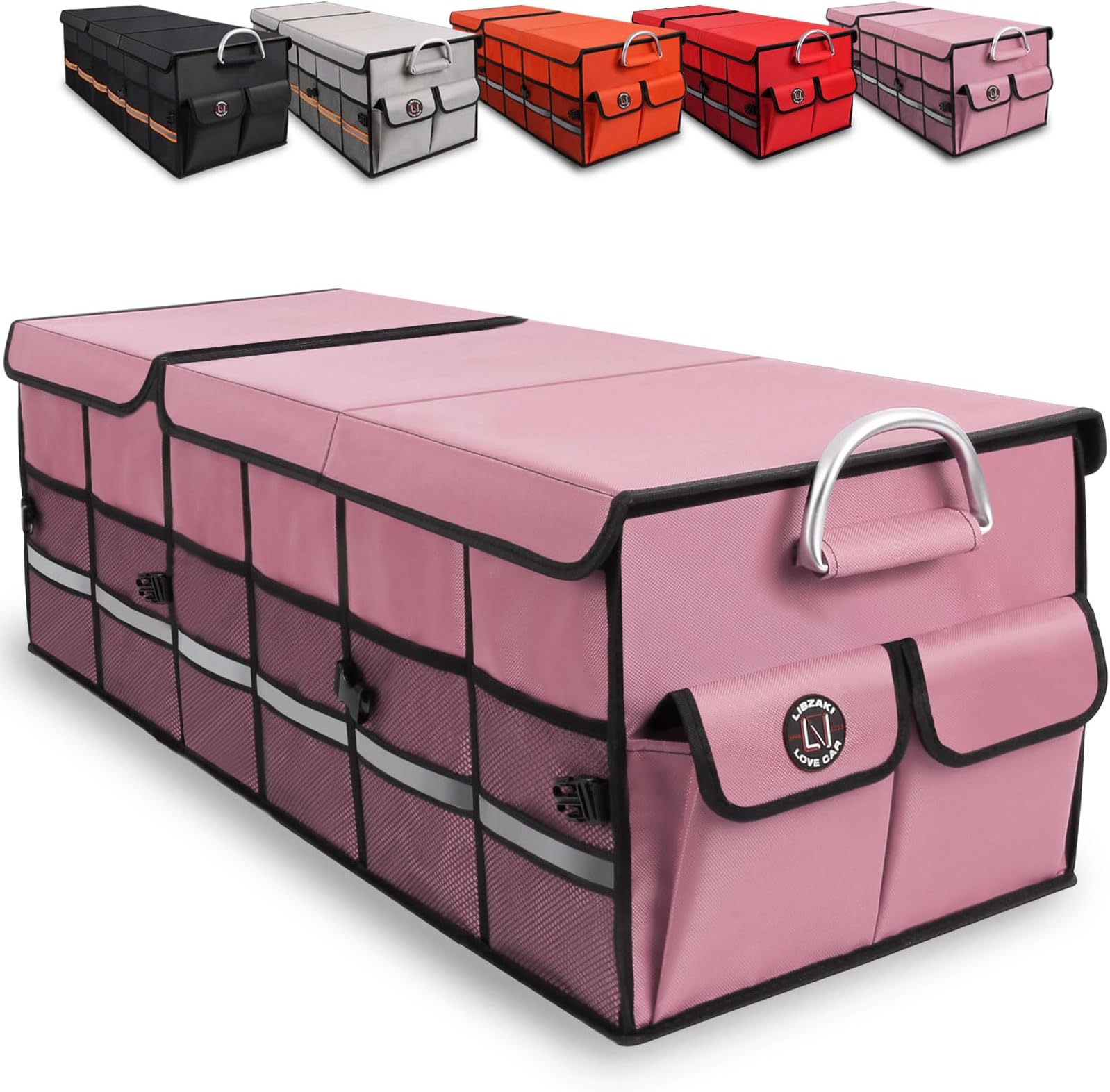 Amazon.com: LI LIBZAKI Big Car Trunk Organizer, Cargo Organizer SUV ...