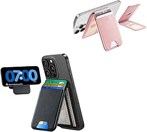 Amazon.com: ESR Upgraded for MagSafe Wallet and Aura MagSafe Wallet, 5 Card-Holder, Magnetic ...