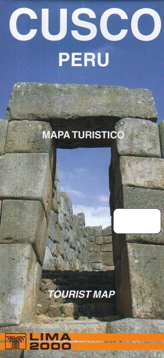 Cusco, Peru Tourist Map: Lima 2000: 9789972654275: Amazon.com: Office ...