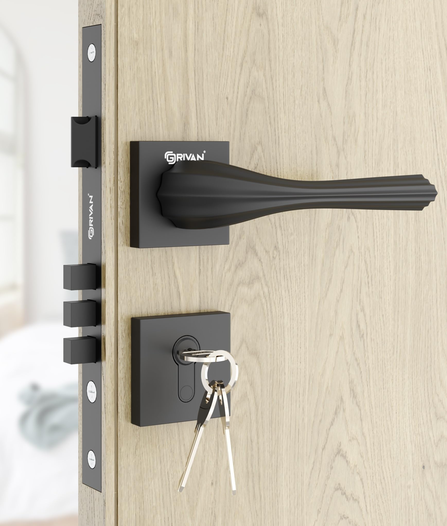 Lock Set Unique Home Designs GRIVAN Delicate Exclusive Door Locks For