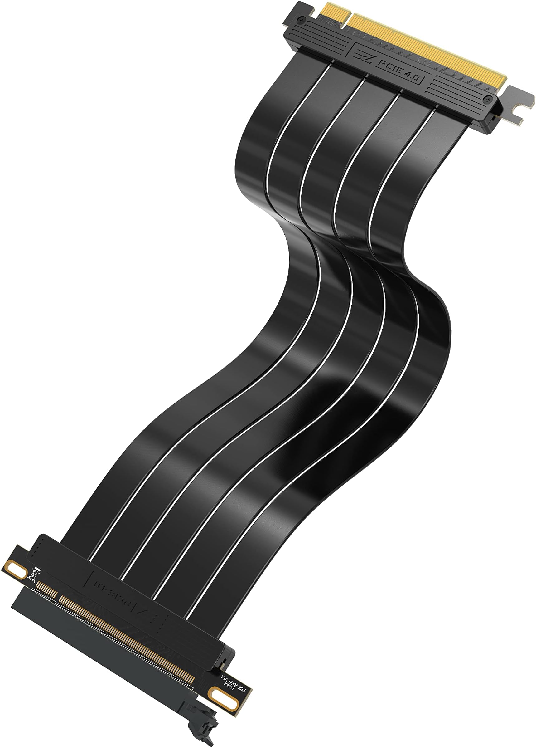 Amazon.com: Corsair Premium PCIe 4.0 x16 Extension Cable 300mm - EMI ...