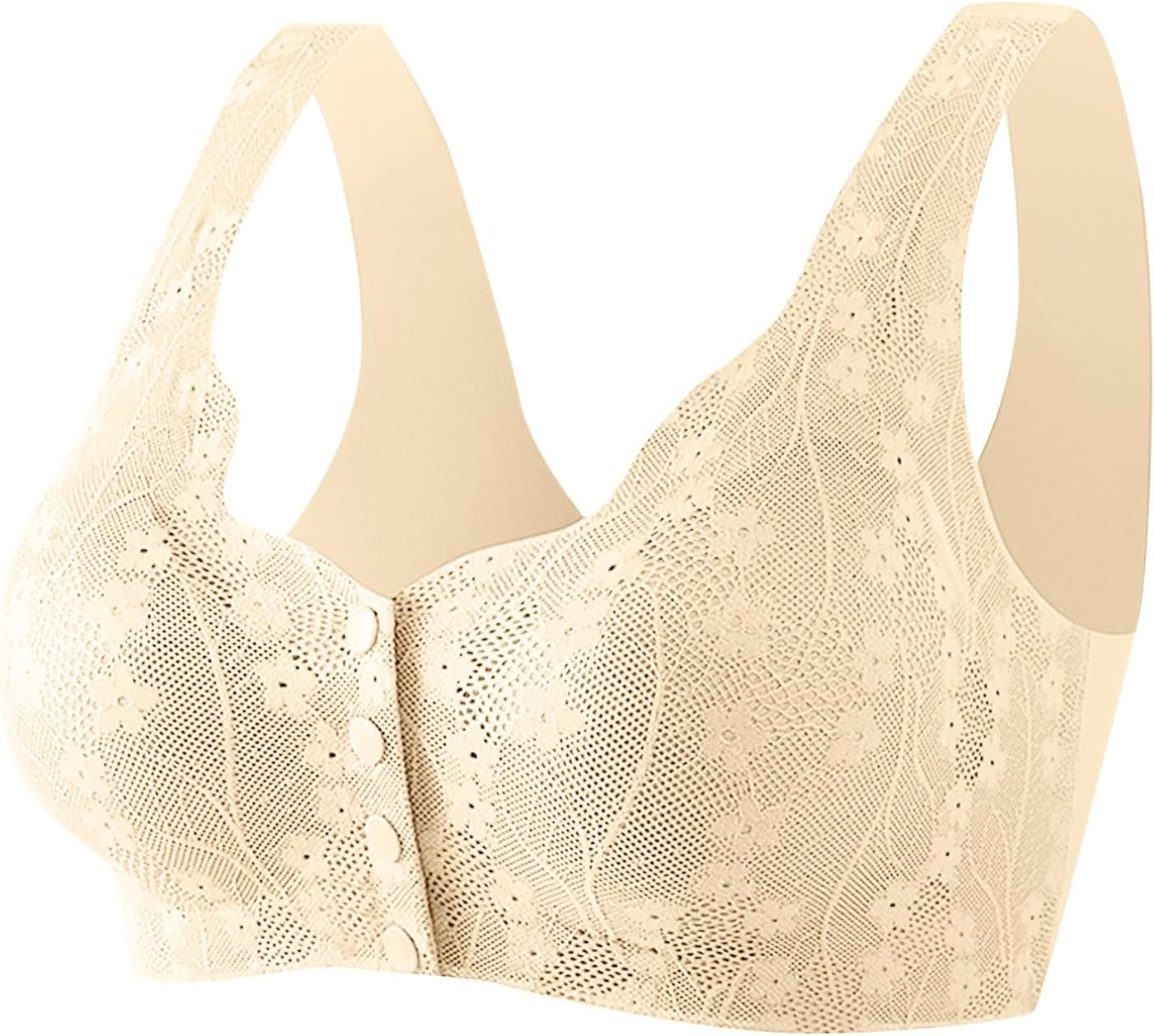 Daisy Bras for Older Women 2025 Comfy Convenient Front Closure Bras ...