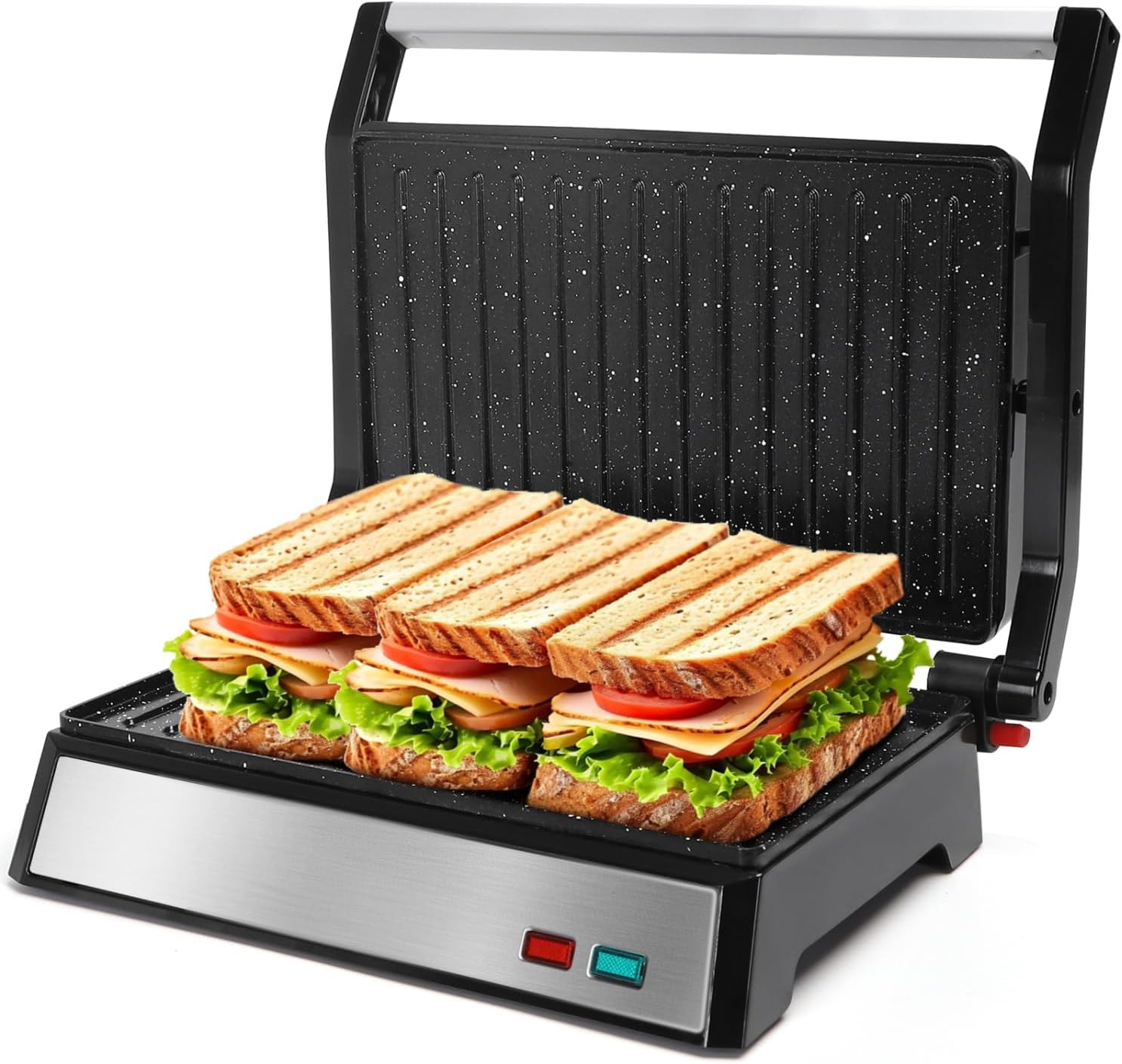 Amazon.com: Hamilton Beach Grooved Panini Press: Toaster Ovens: Home ...