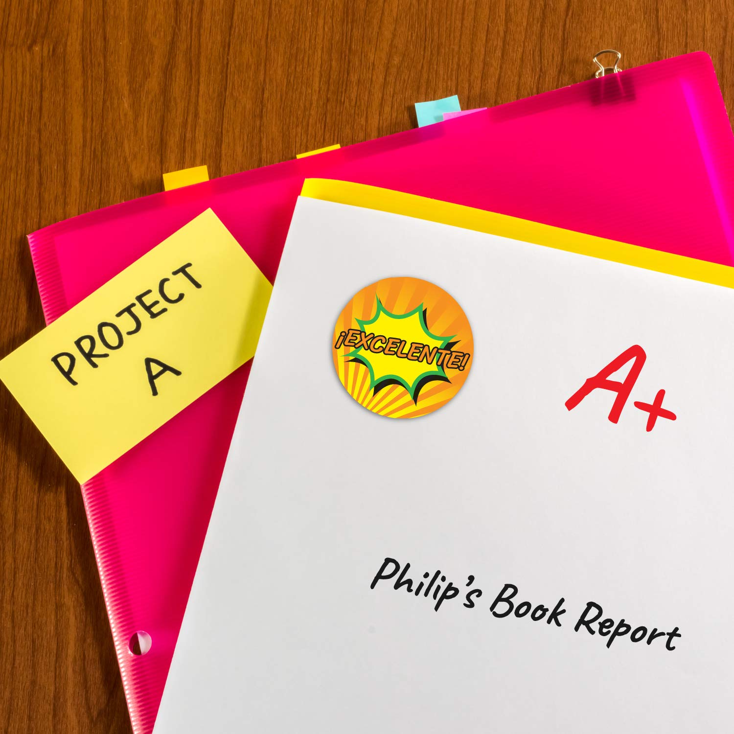 Snapklik.com : Spanish Reward Stickers / 500 Espanol Teacher Classroom ...