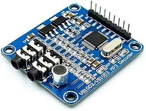 Amazon.com: VS1003B VS1053 MP3 Module Board Onboard Recording Function ...