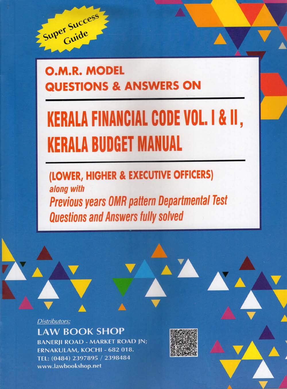 Buy O.M.R Model Questions & Answers On Kerala Financial Code Vol 1& 2 ...