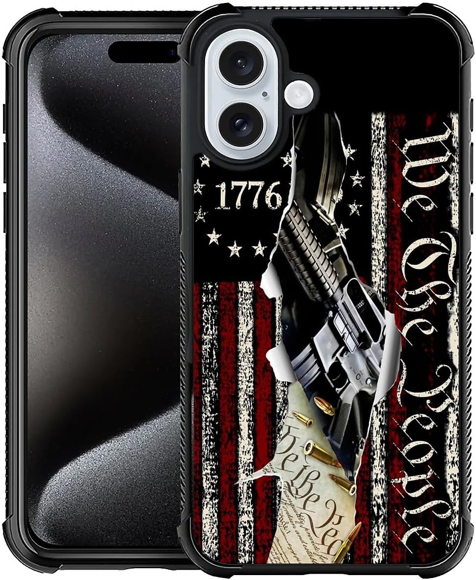 Amazon.com: FJyuanqi Compatible with iPhone 16E Case for Men Women ...