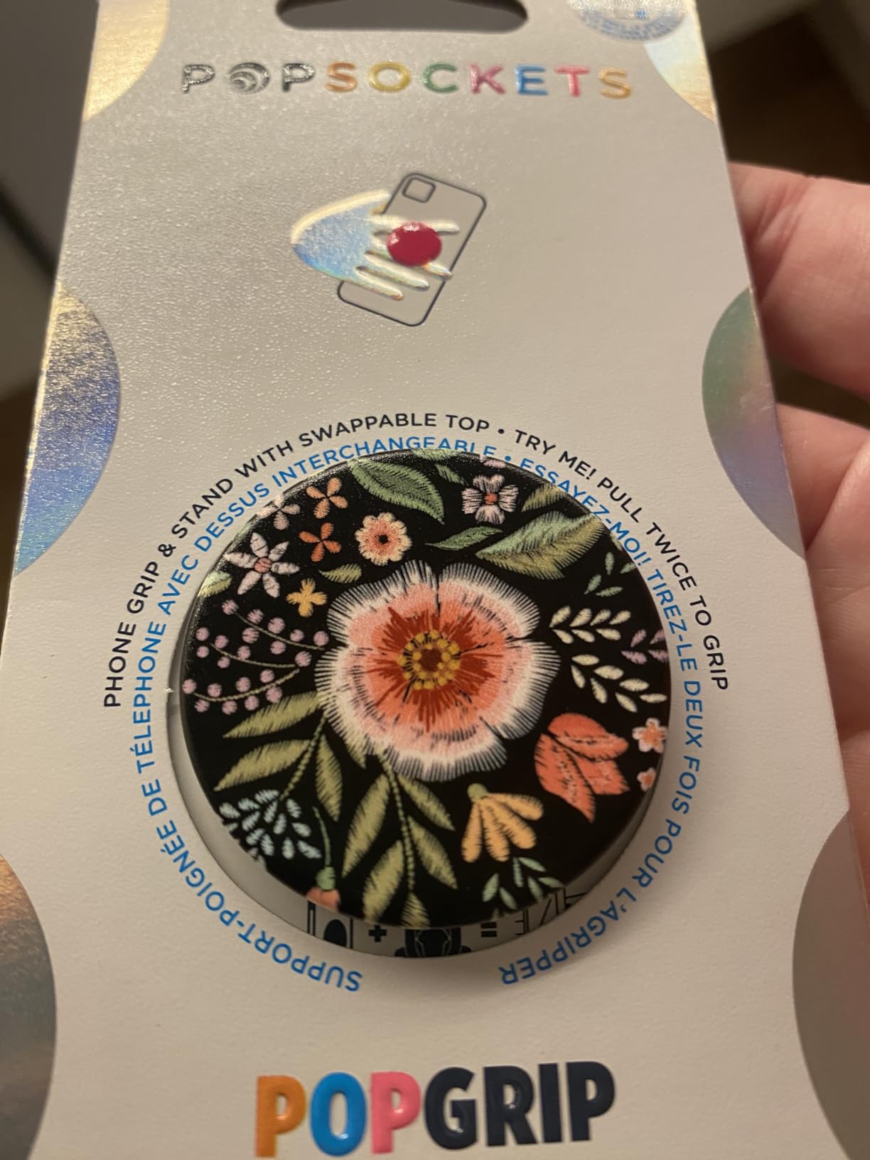 PopSockets: PopGrip Nintendo Switch, Kindle E-reader, Ipad Expanding Stand and Grip with a ...