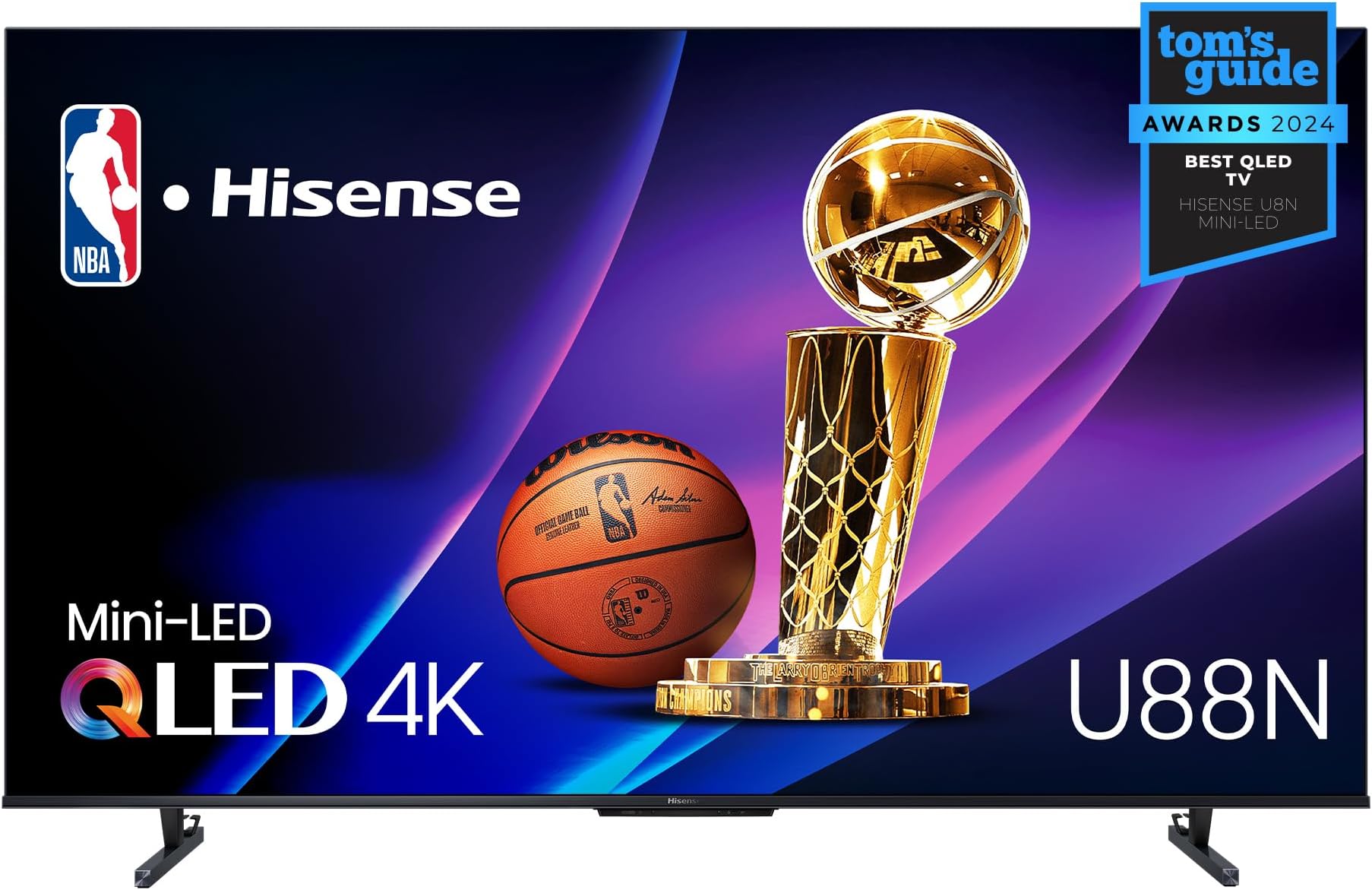 Hisense 55U88N-55 inch Mini-LED PRO 4K QLED 144Hz Google TV with ...