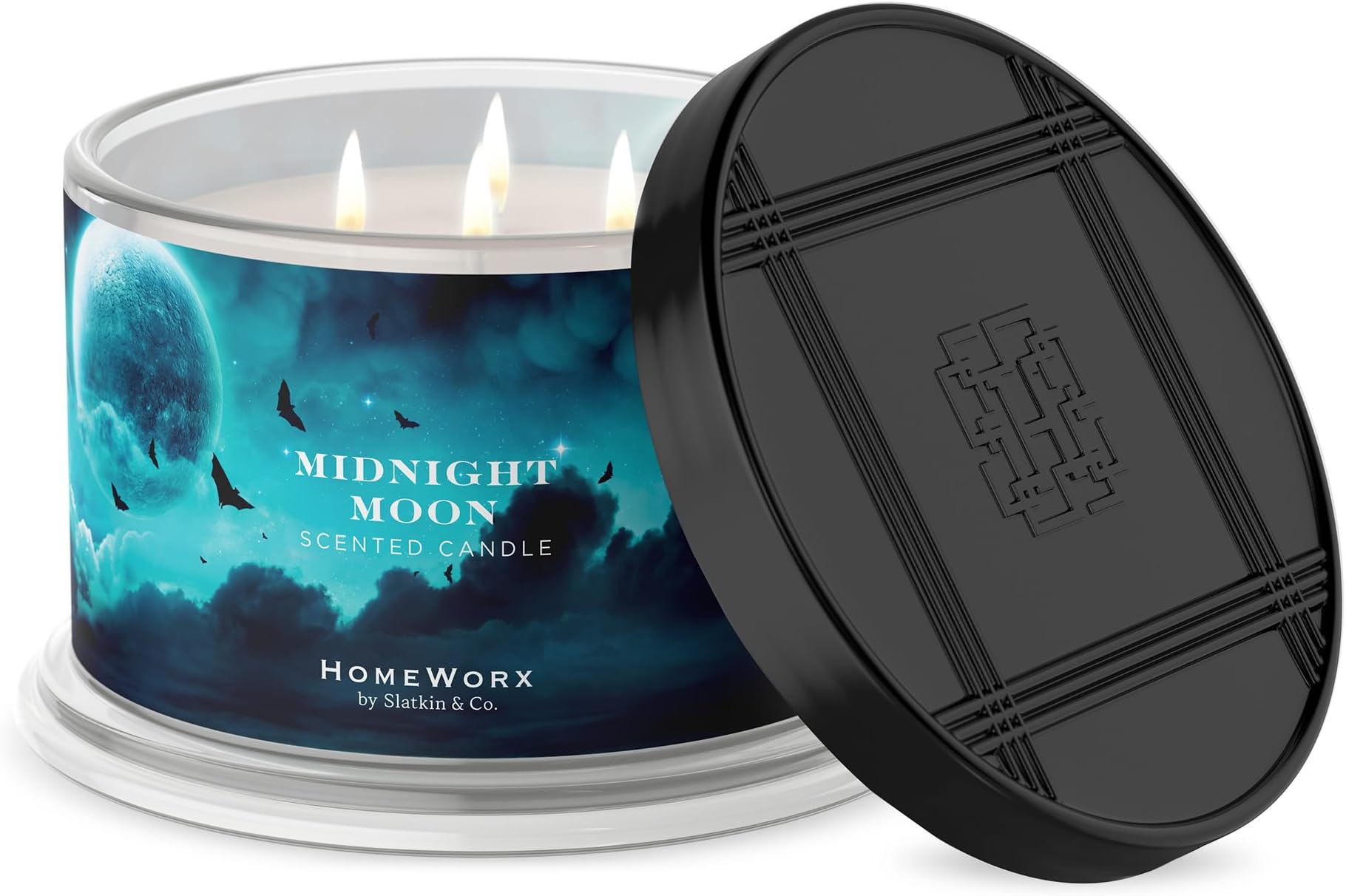 Amazon.com: HomeWorx by Slatkin & Co Premium Scented 4-Wick Candle ...