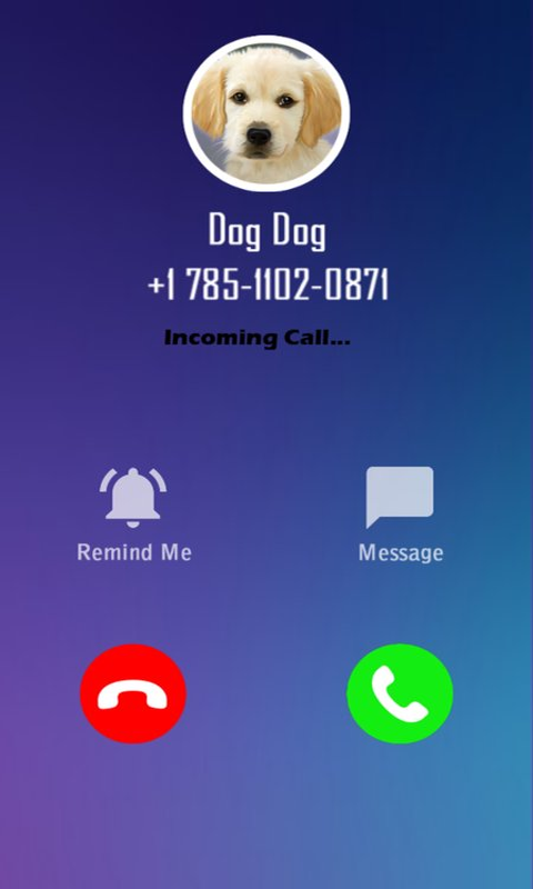 Fake call from dog - App on Amazon Appstore