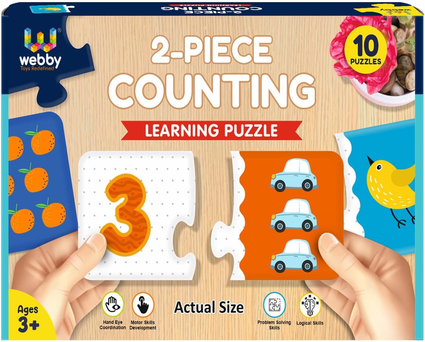 Buy Webby Counting Numbers 2 Pieces Learning Pack Jigsaw Puzzle ...