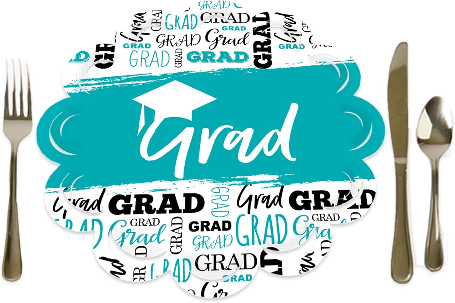 Amazon.com: Big Dot of Happiness Teal Grad - Best is Yet to Come ...