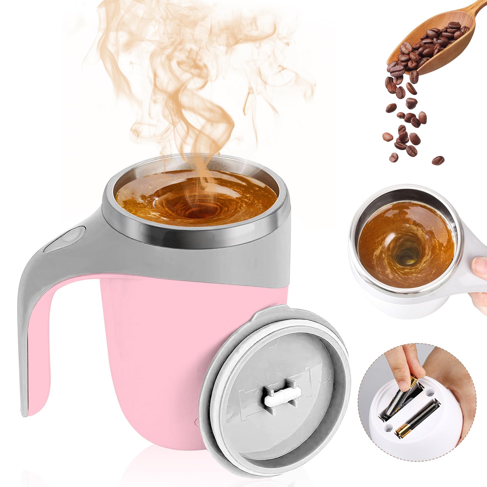 Amazon.com: BAUFIX Automatic Magnetic Self Stirring Mug, 2025 New ...