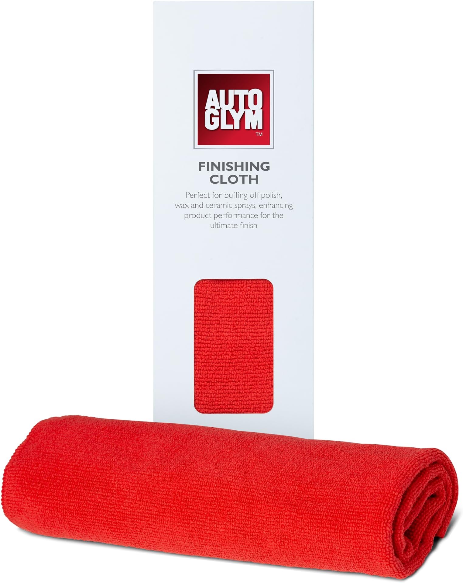 Autoglym AG 560008 Hi-Tech Finishing Cloth, Red, 31.0 cm*24.0 cm*13.0 ...