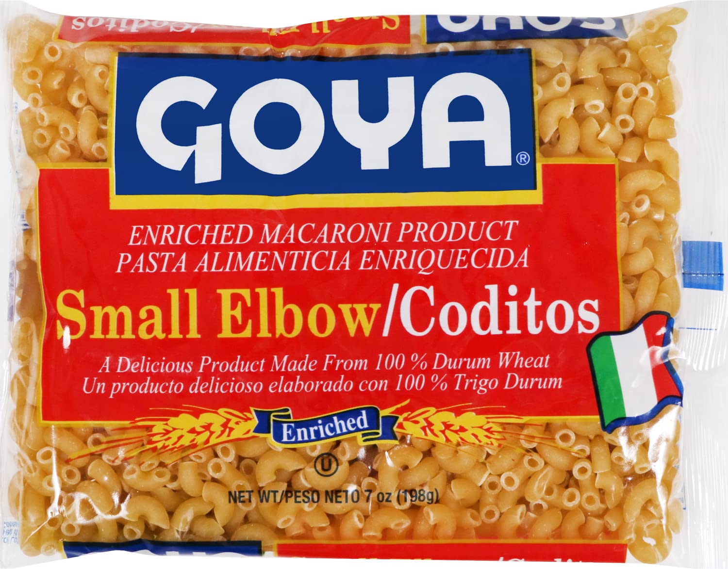 Goya Foods CoditosPasta de codo 7 onzas paquete de 20 – Yaxa Colombia