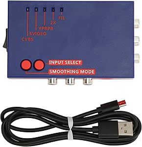 Amazon.com: ASHATA for RetroScaler2x AV to Converter, 480P Retro Gaming ...