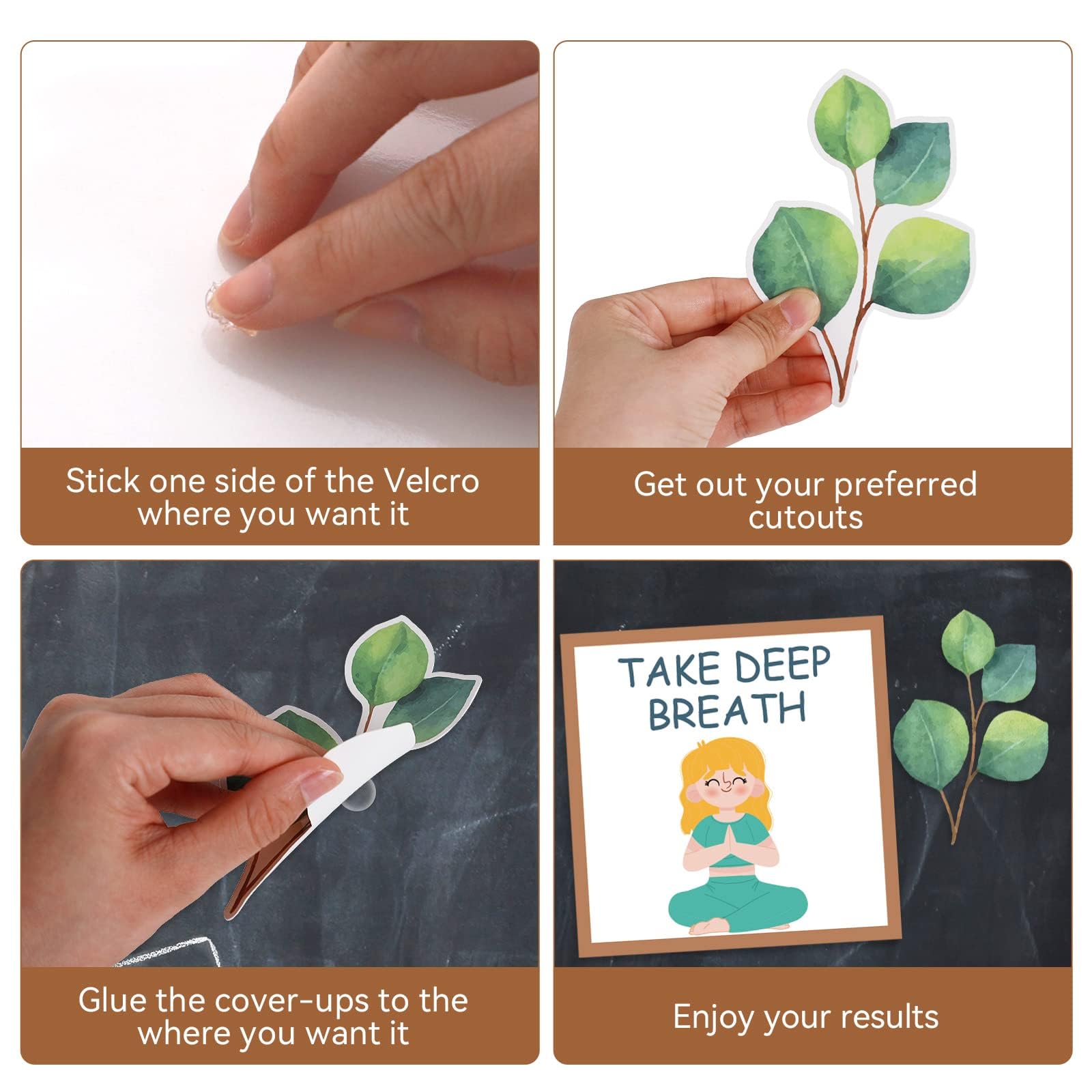 Snapklik.com : Eucalyptus Calming Corner Classroom Bulletin Board Set ...