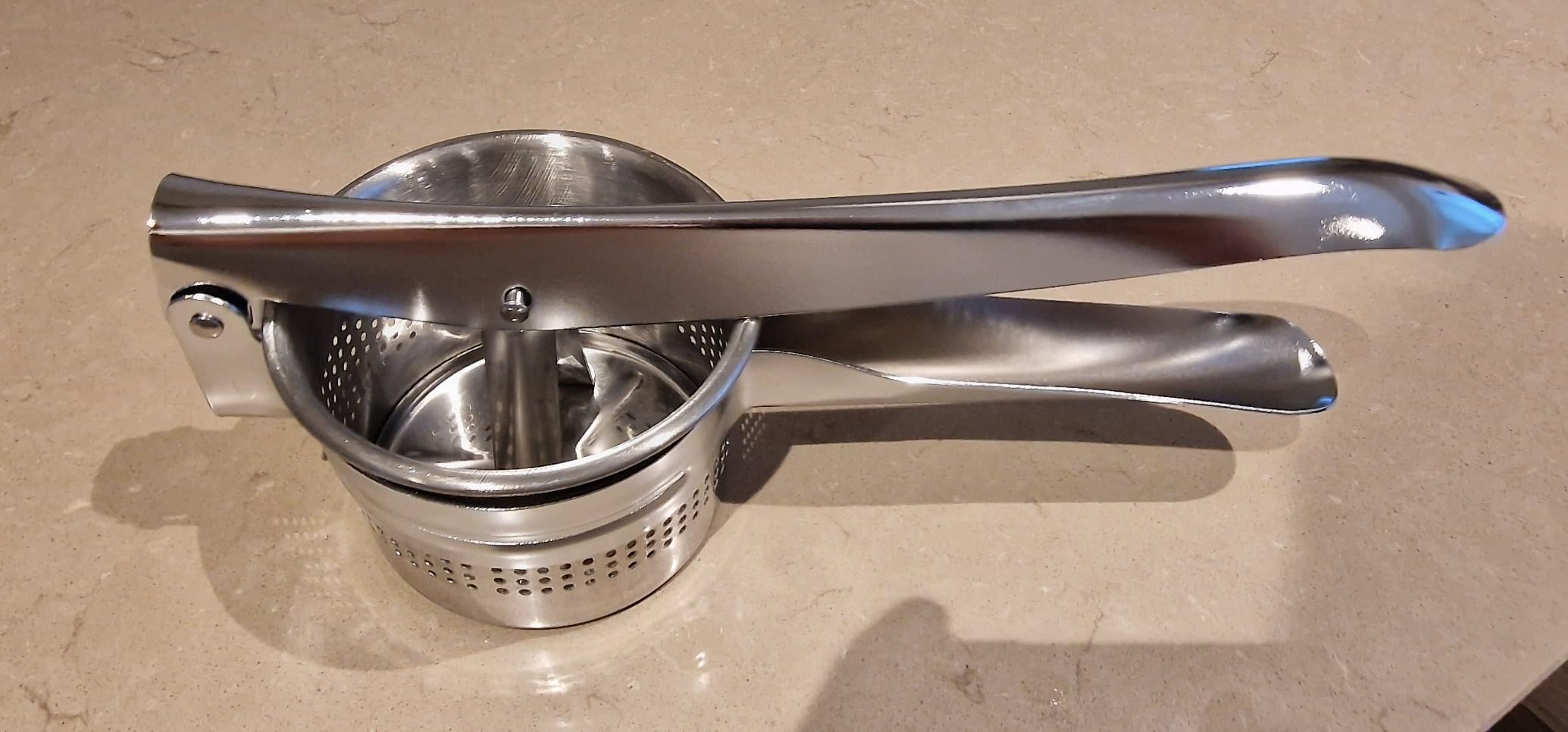 NEWLINE NY Stainless Steel Potato Presser Masher Ricer, Commercial ...