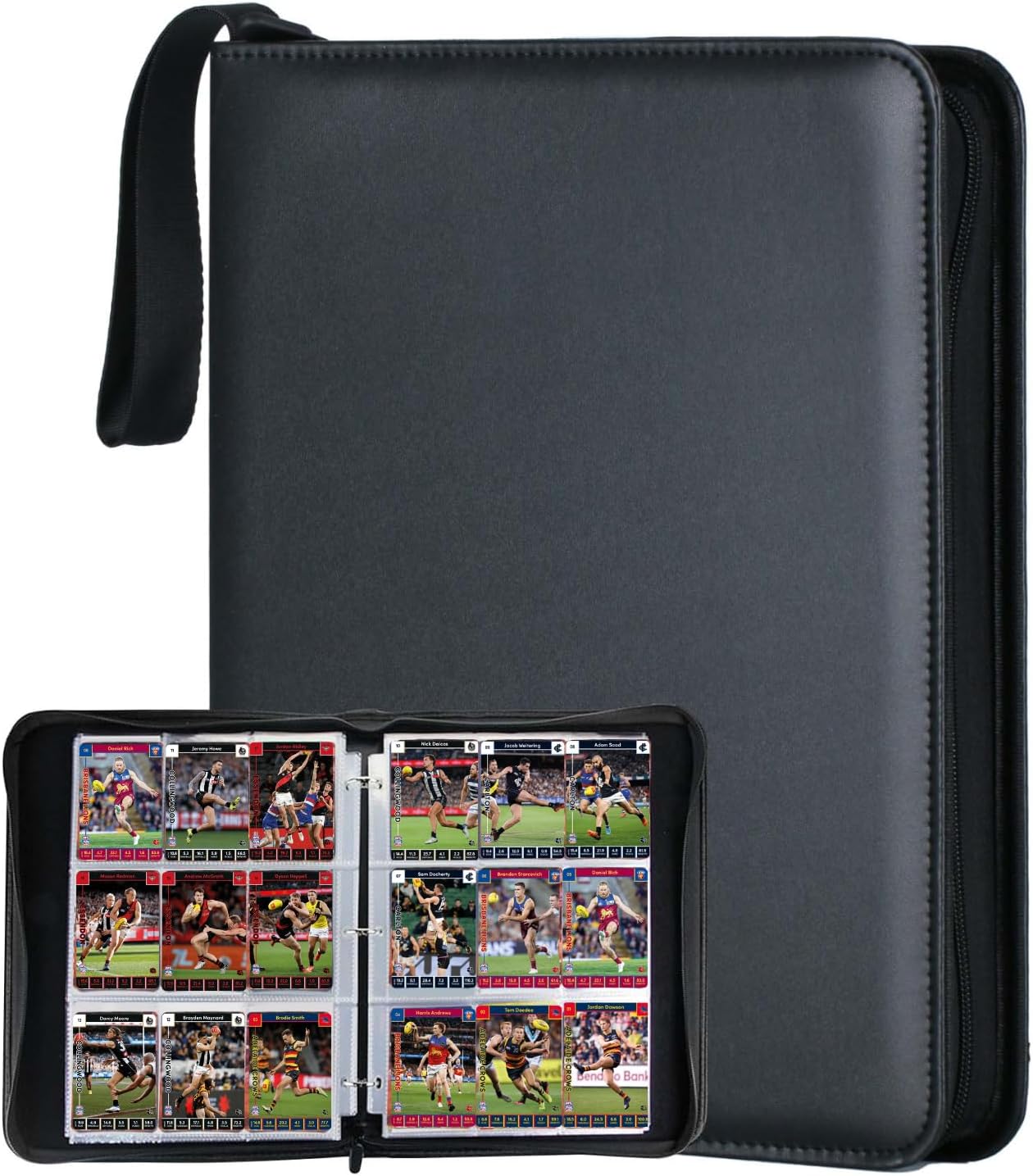 AKMA Premium Trading Card Binder 900 Pockets – 50 Card Sleeves Card ...