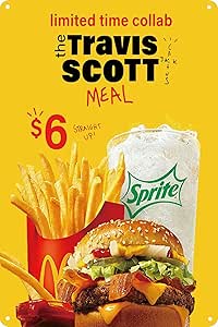 Amazon.com: Yelenacca Travis Scott The Travis Scott Poster Aluminum ...