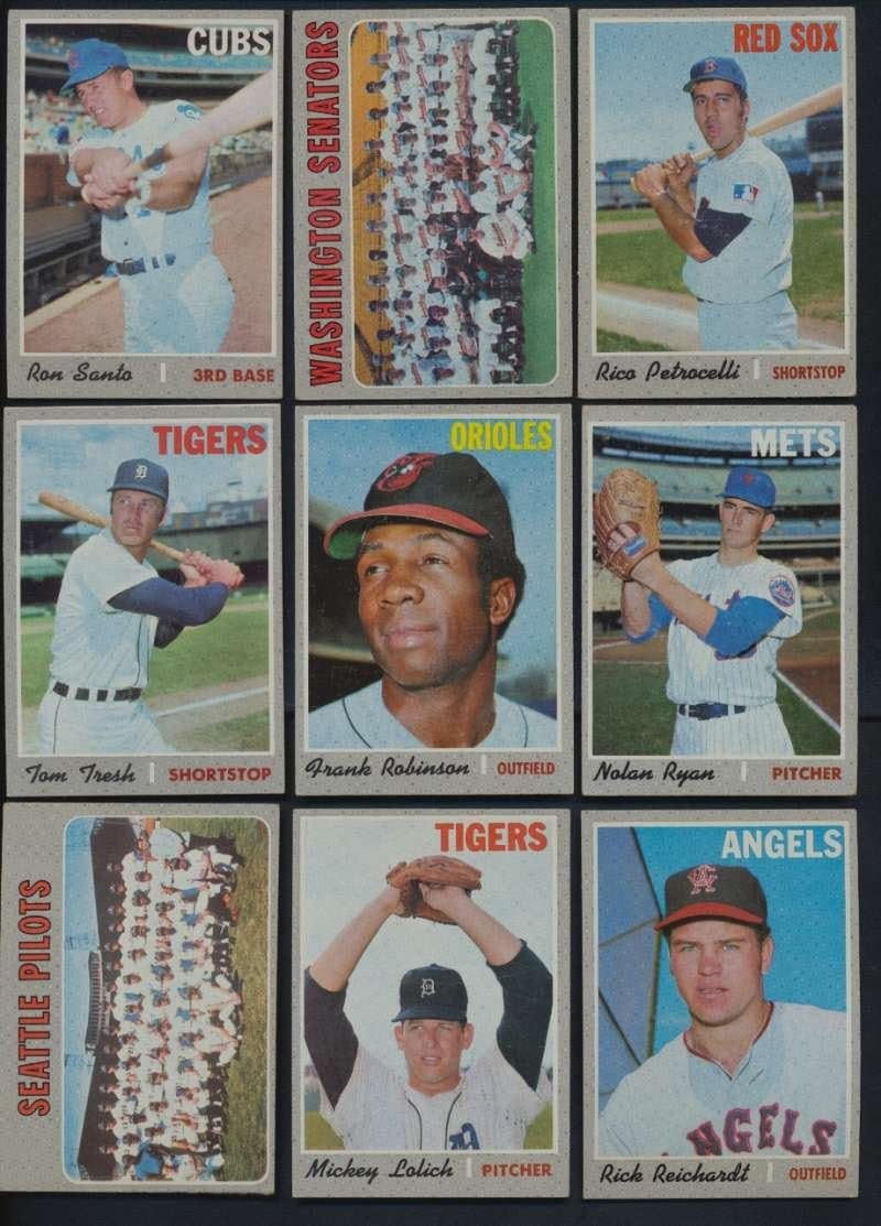 Amazon.com: 1970 Topps Posters Baseball VG/VGEX avg lot 15 different ...