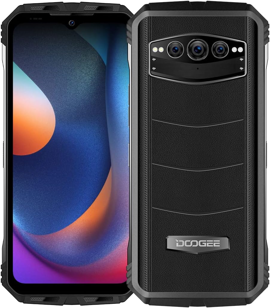 DOOGEE S100 Smartphone Robusto, Tripla Fotocamera 108MP(Visione Notturna IR 20MP), Helio G99 ...