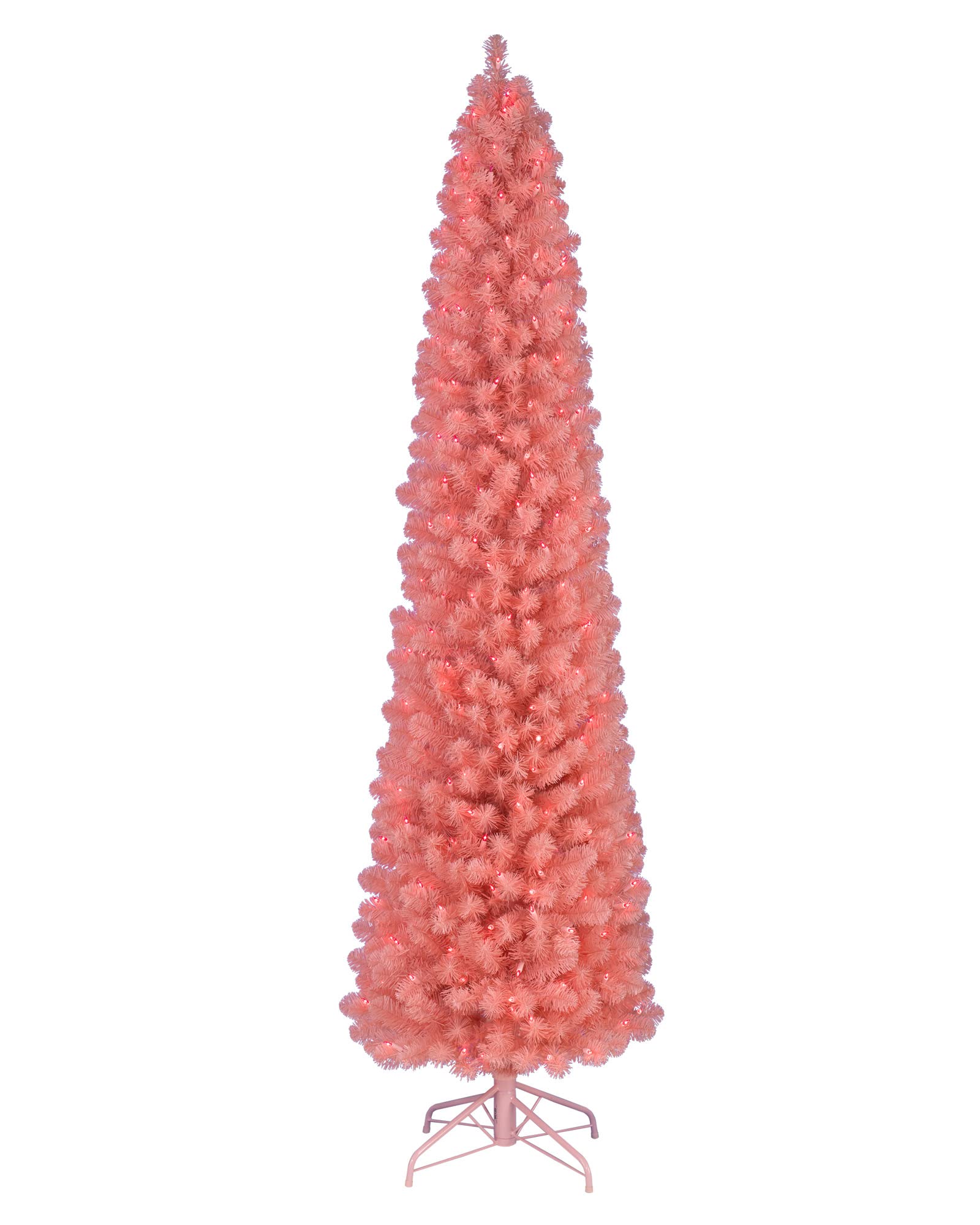 Treetopia Pink Pencil Artificial Christmas Tree | Pink Pumps Pencil - 6 ...