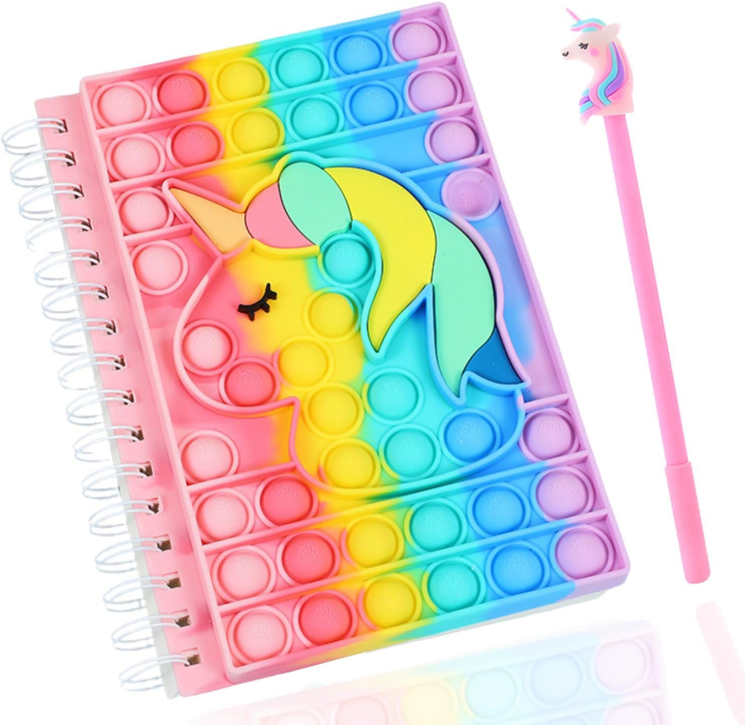 Journal Girls Purple Unicorn A6 Notebook : Amazon.co.uk: Stationery ...