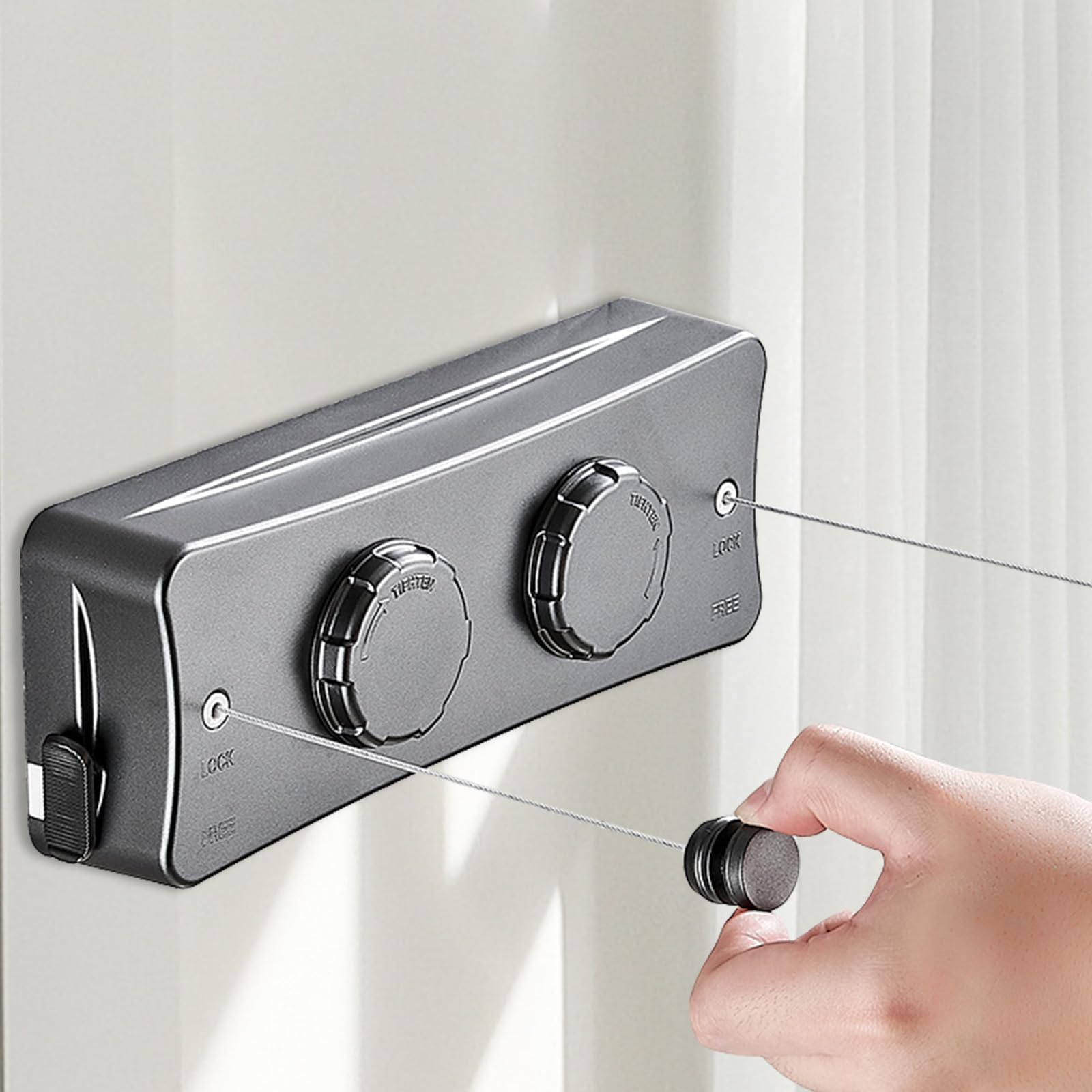 Amazon.com: SecureLine RC20 20-Foot Retractable Clothesline : Home ...