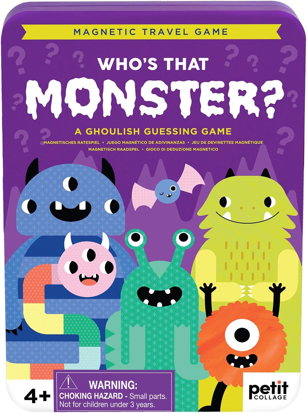 Amazon.com: Petit Collage: Who’s That Monster? Magnetic Travel Game ...