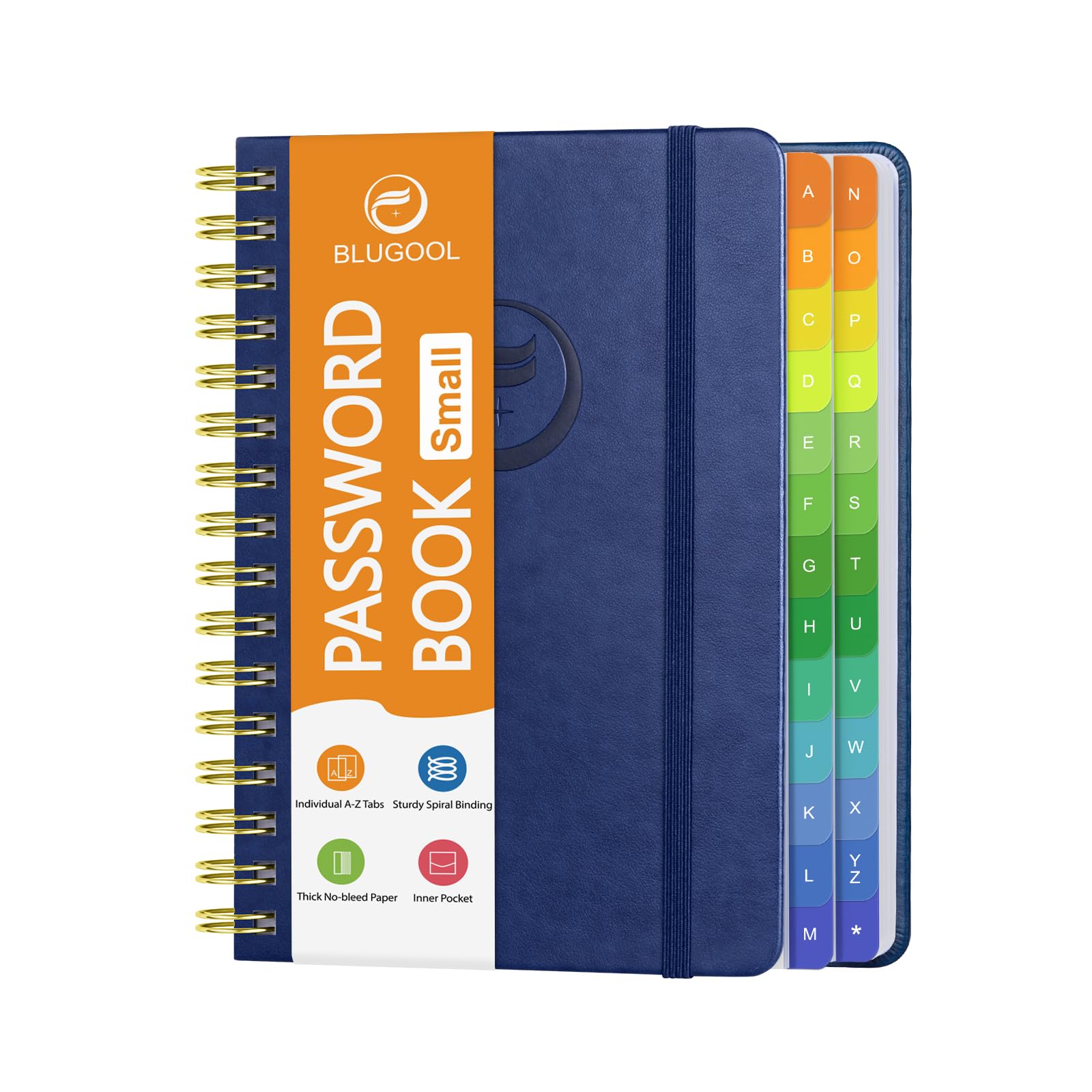 Amazon.com : Small Password Book with Alphabetical Tabs, Password ...