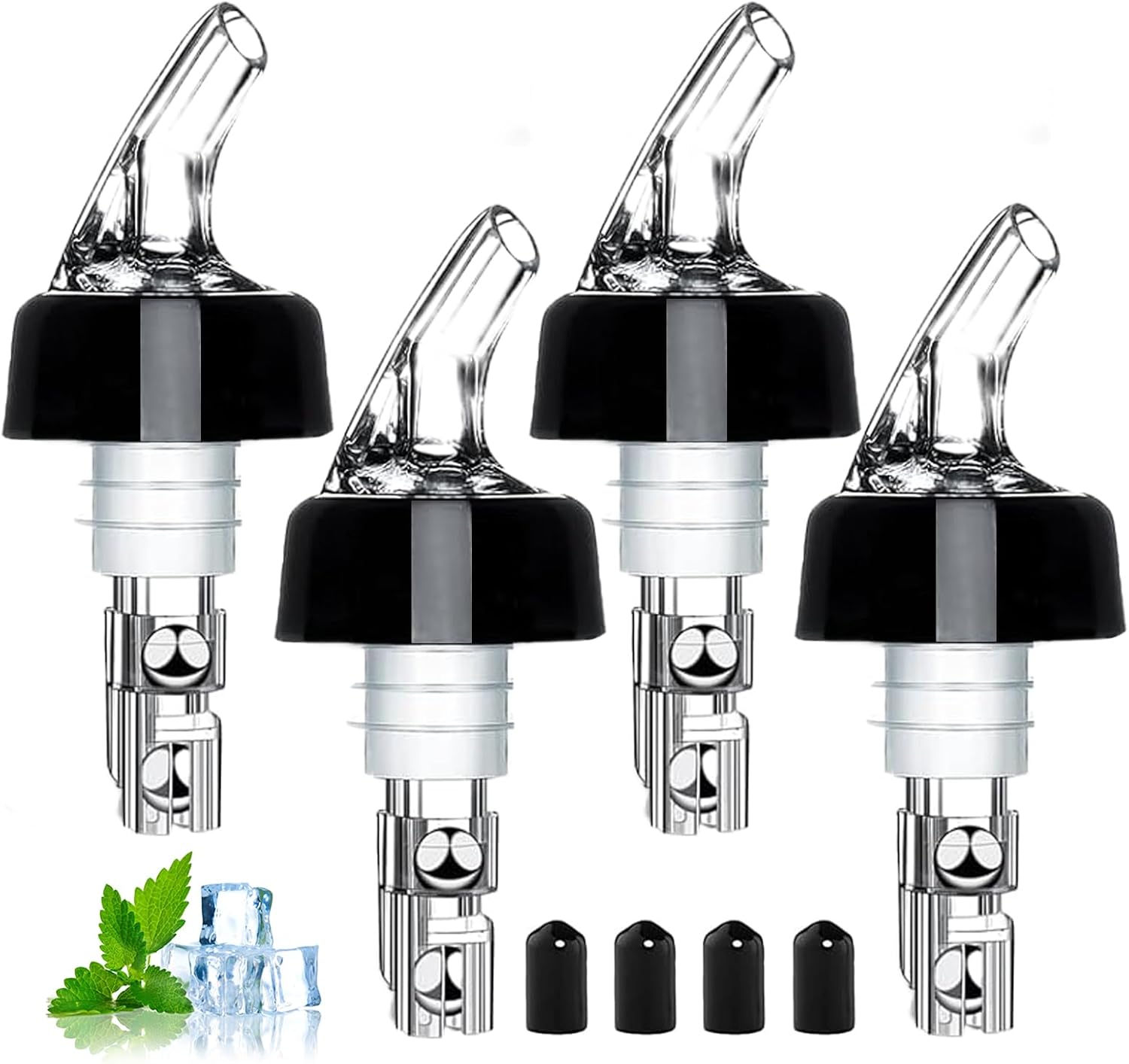 Amazon.com: Aimery Automatic Measured Bottle Pourer-Quick Shot Spirit ...