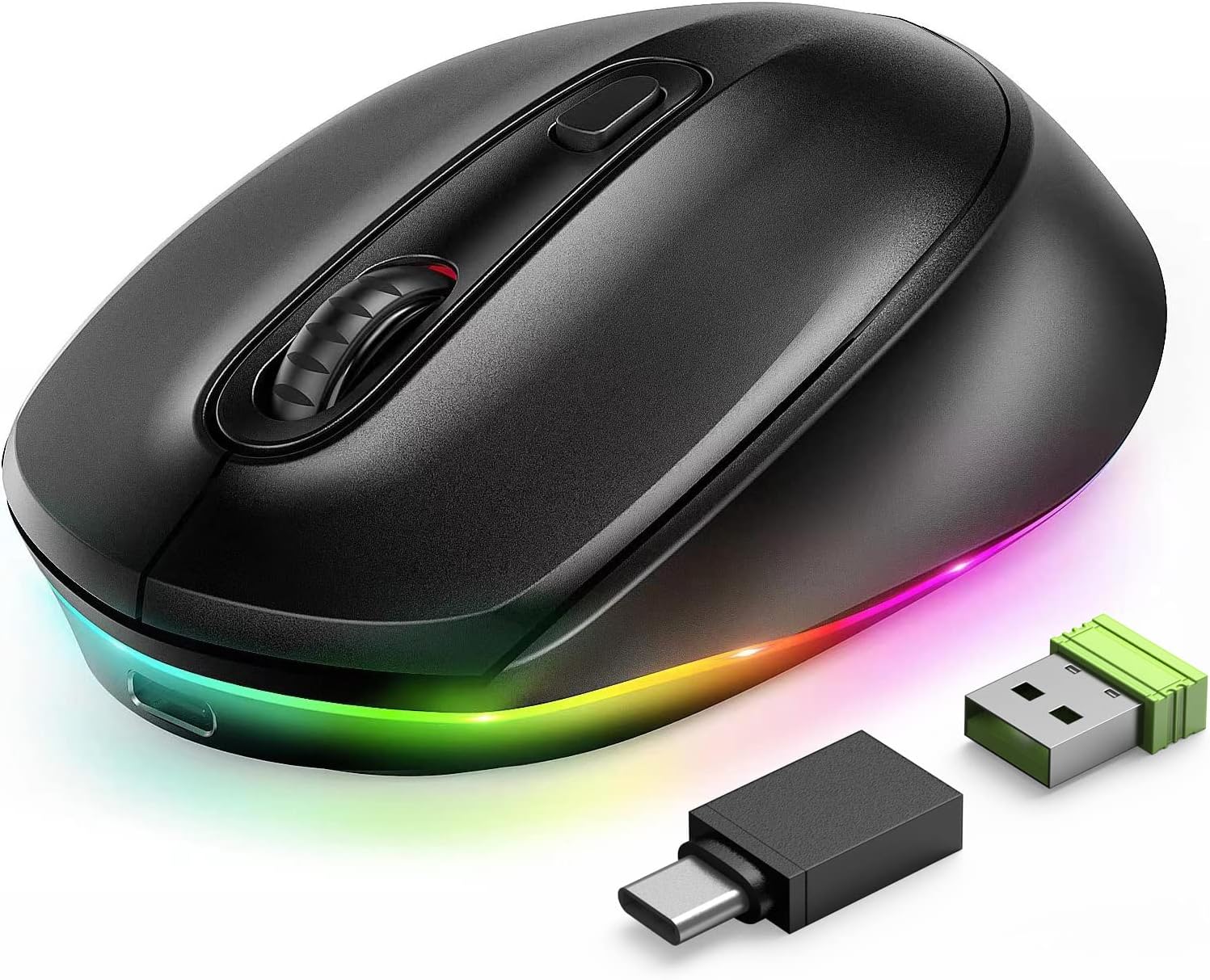 Amazon.com: seenda USB C Wireless Mouse for MacBook, 2-in-1 Mouse ...
