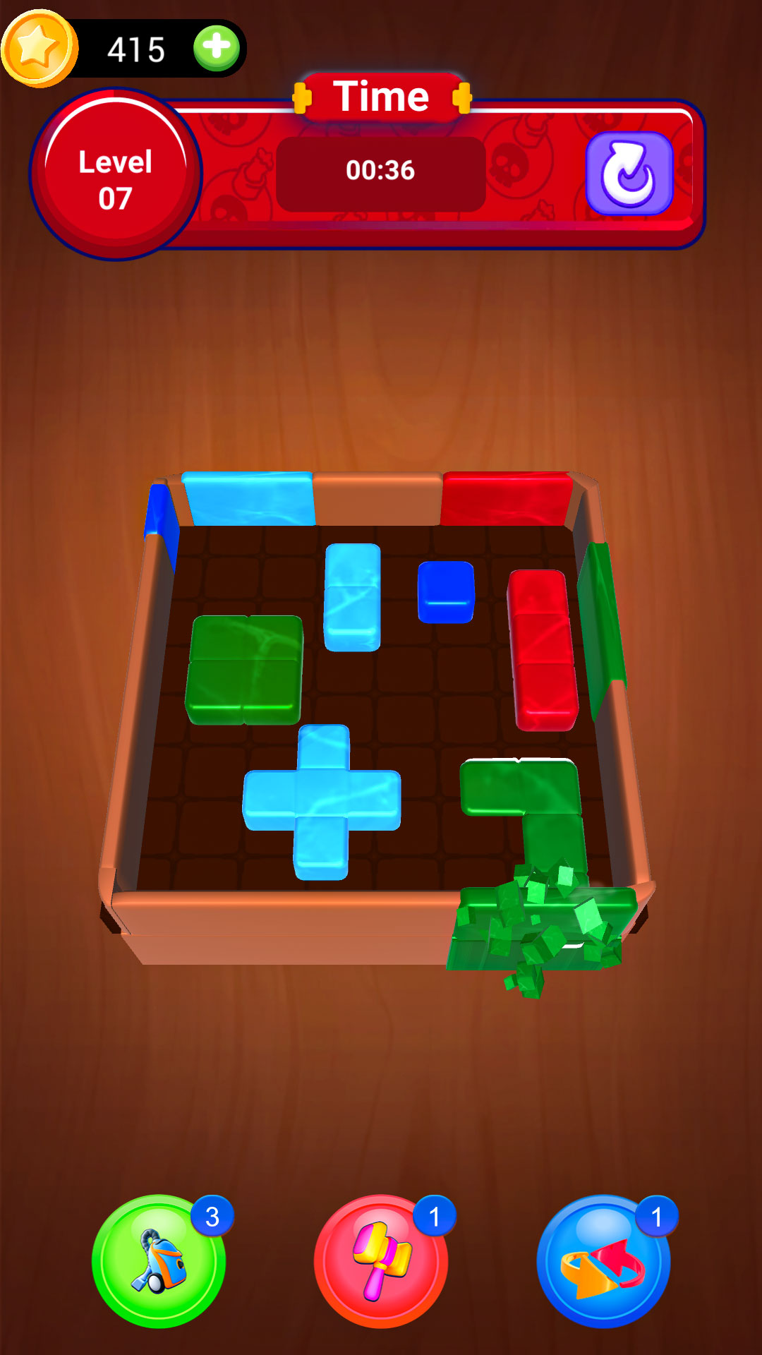 Wood Color Block Jam Puzzle Master: Block Away Blast Challenge Color Sorting Game - App on ...