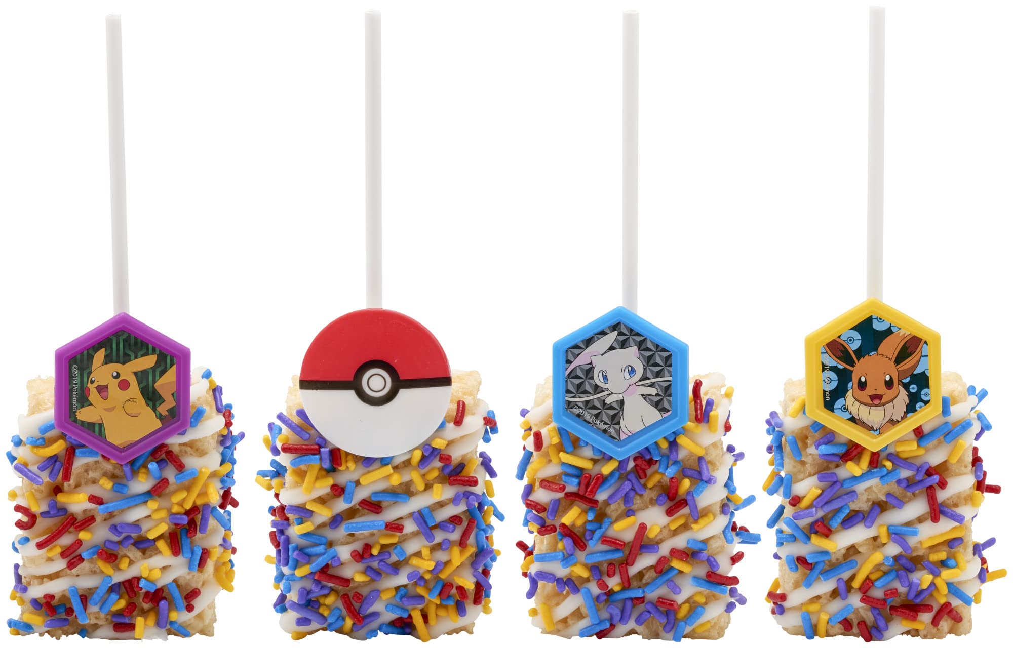 Snapklik.com : DecoPac Pokemon I Choose You Rings, Cupcake Decorations