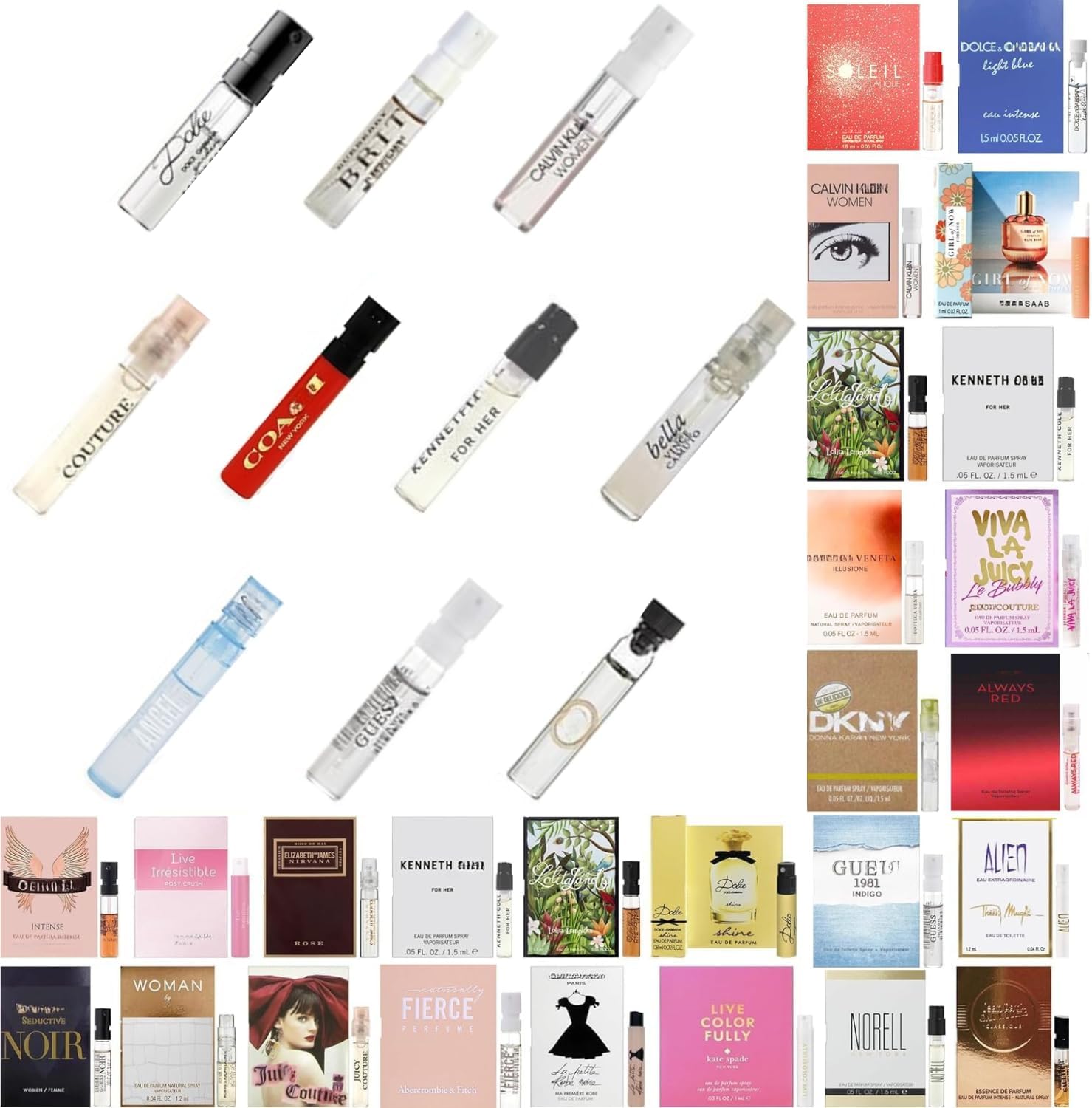 Amazon.com : Tradeberry Perfume High End Designer Fragrance Sampler Set ...