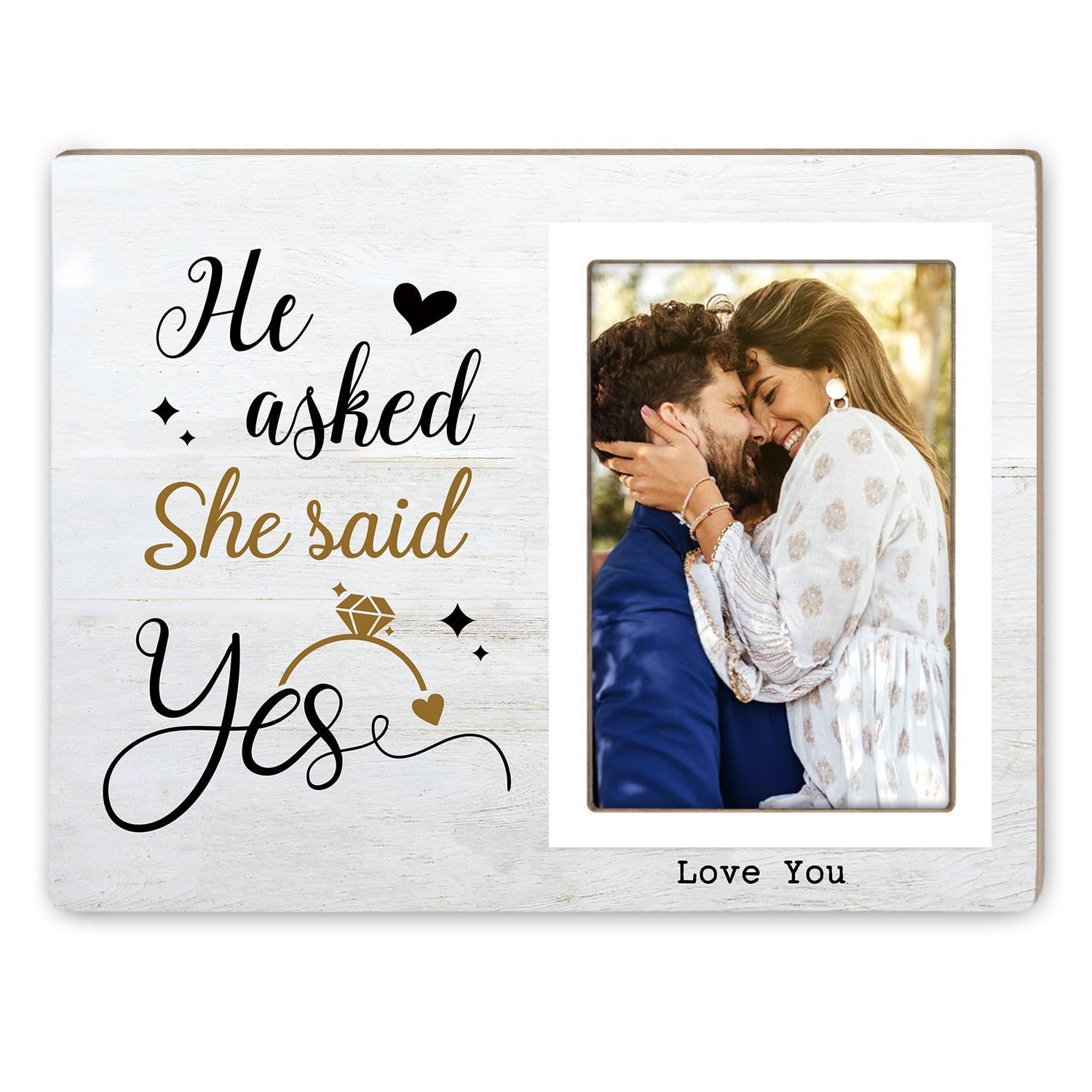 Amazon.com - Itsoly Engagement Photo Frame, Engagement Gifts for ...