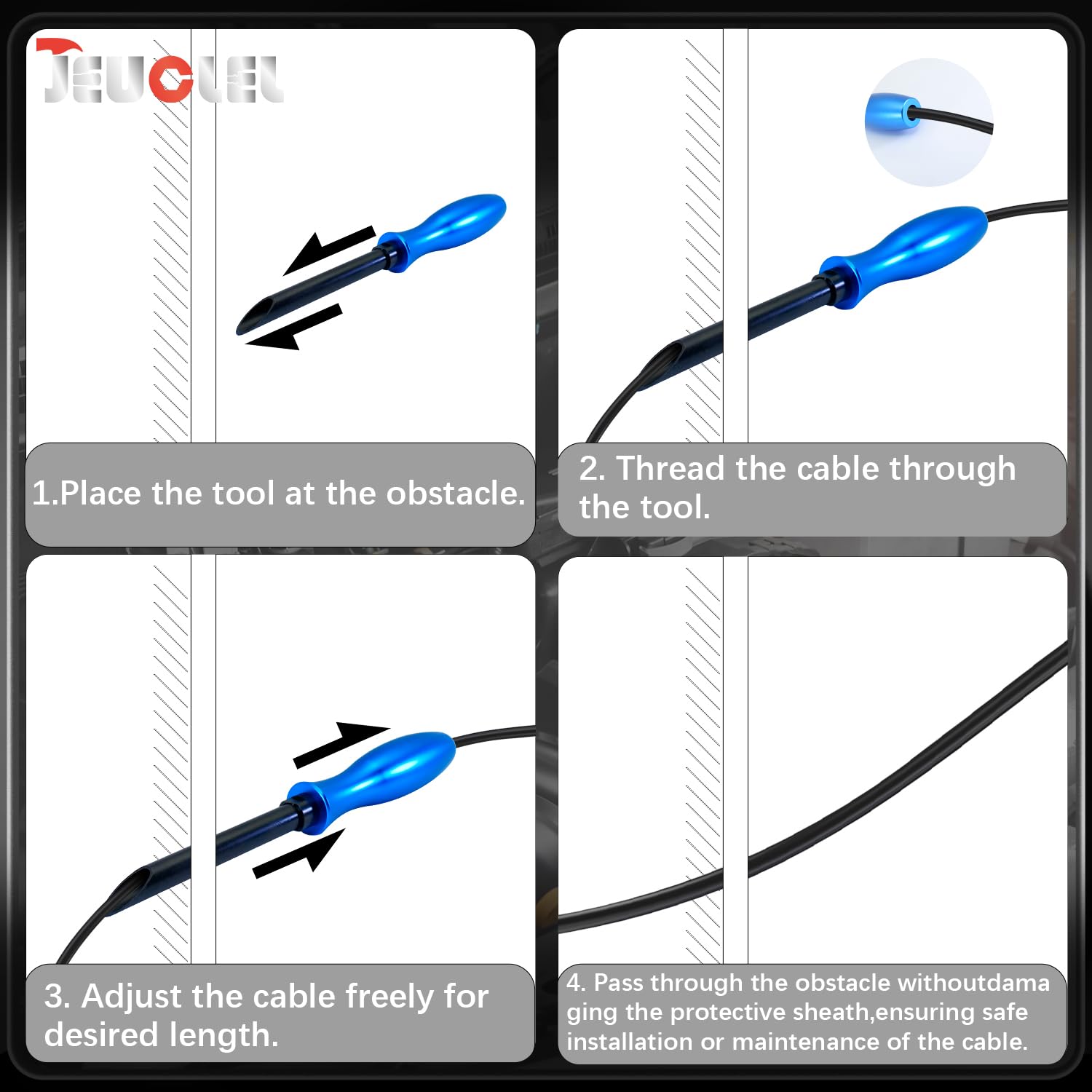 Snapklik.com : 5PCS Wire Insertion Tool Set, Piercing, Lead Wire ...