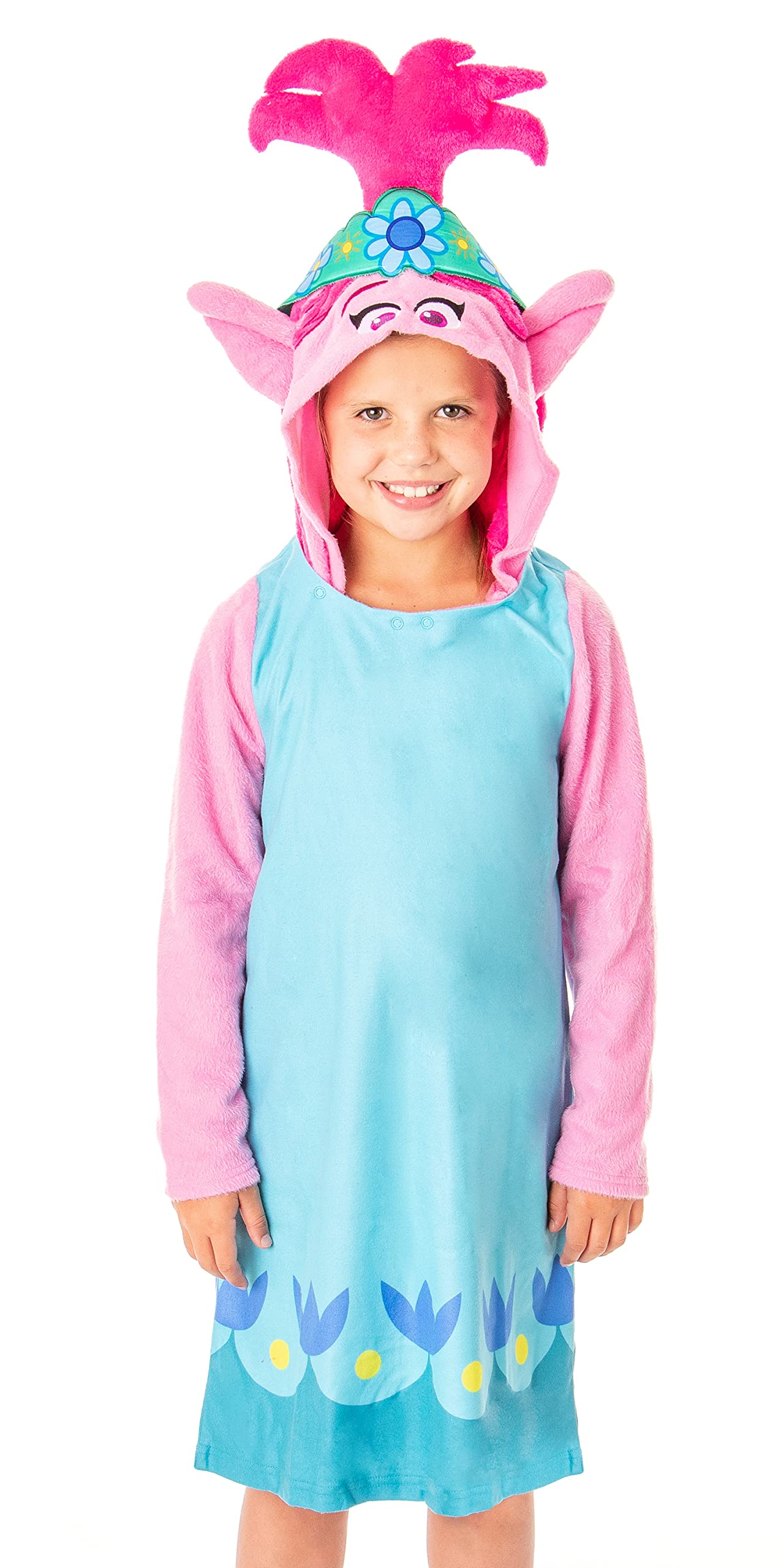 Amazon.com: INTIMO Dreamworks Trolls Movie Girls' Poppy Character ...