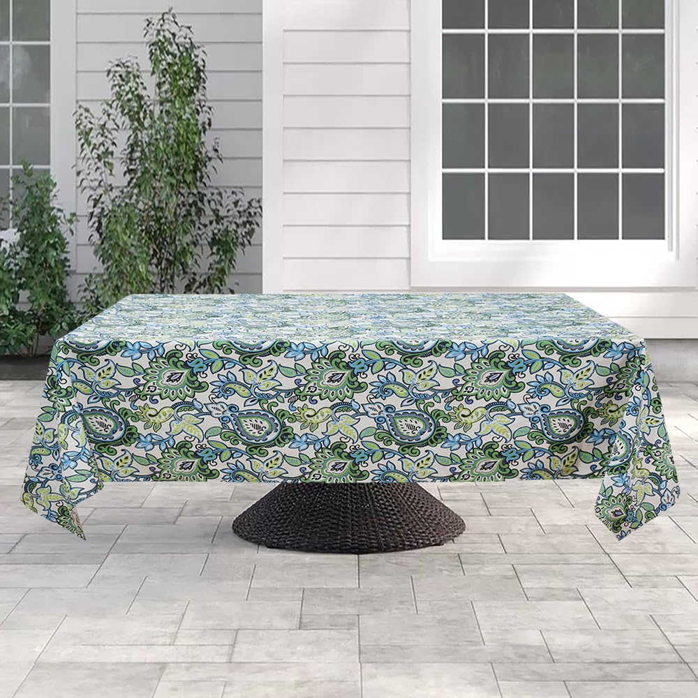 Amazon.com: 60"x84" Rectangle Outdoor Tablecloth Washable Waterproof ...